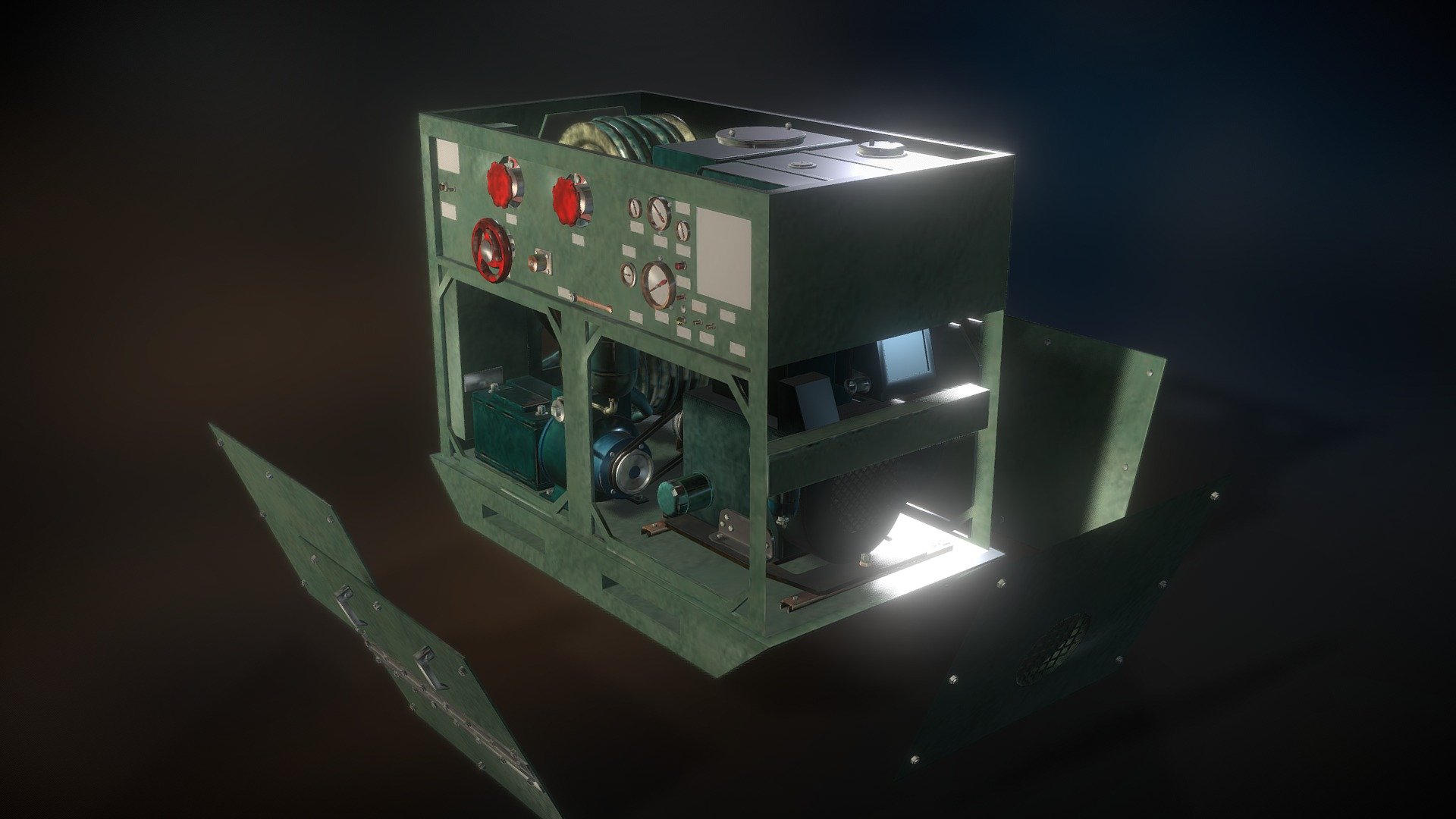 Generators - 3D model by newhere [1b2e893] - Sketchfab