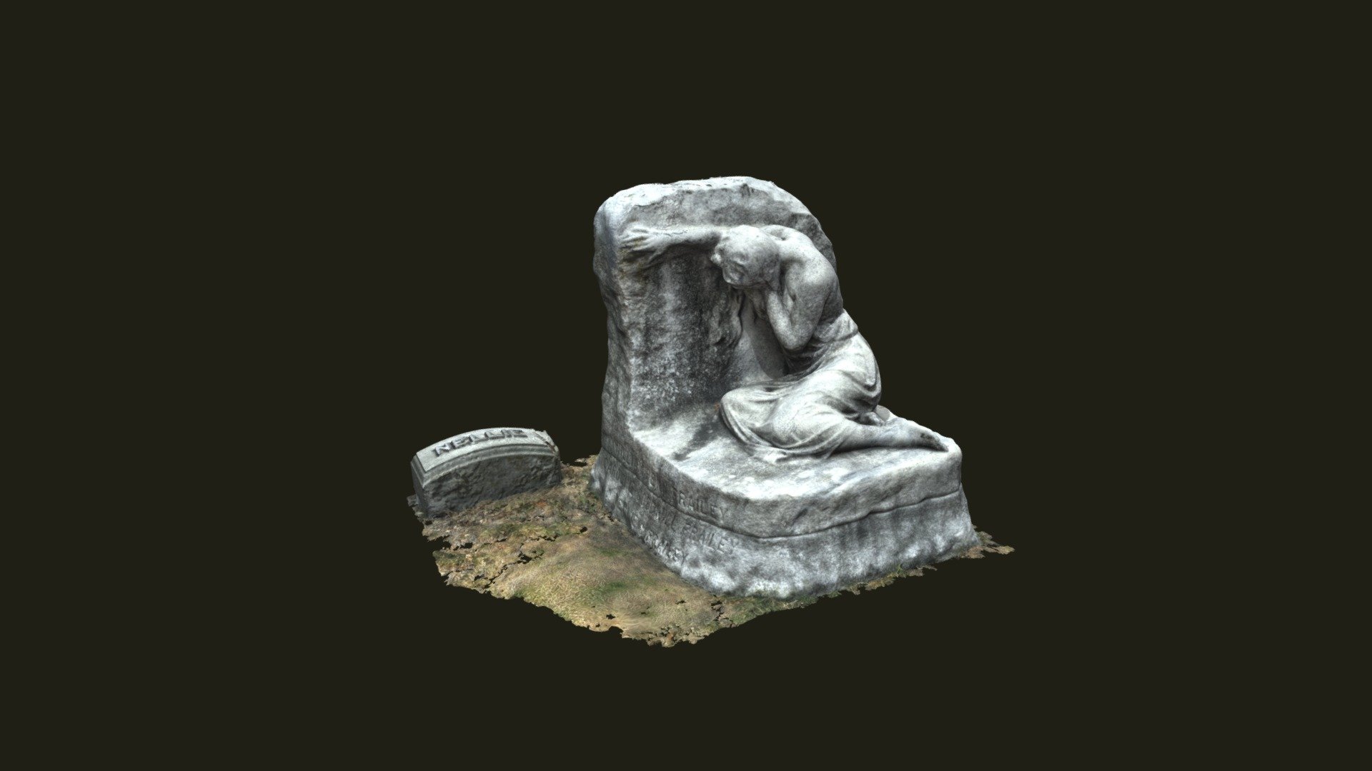 Frailey-Watson Monument - 3D model by William Feltz, MA (@WFeltz1) [1b2f241] - Sketchfab