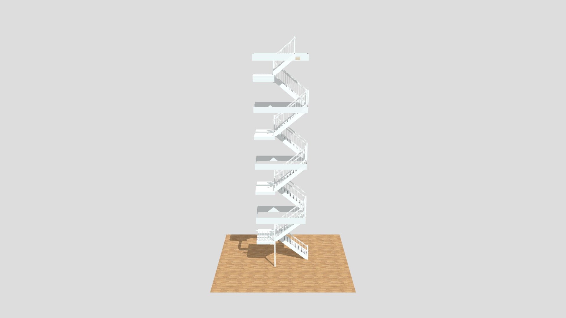 Trap 12 Nieuw 3d Model By Verdonktrappen [1b3027c] Sketchfab