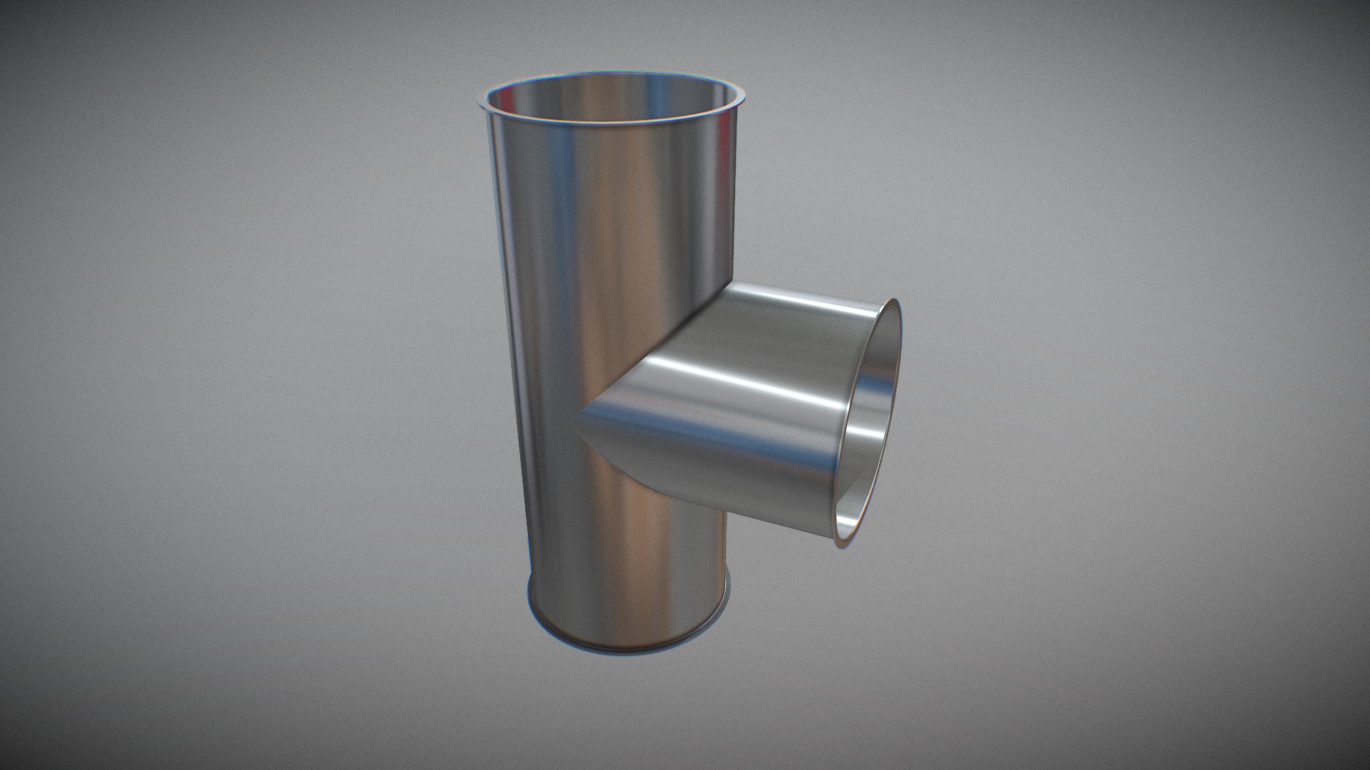 T-branch - 3D model by aircleaningspecialist [1b30d58] - Sketchfab