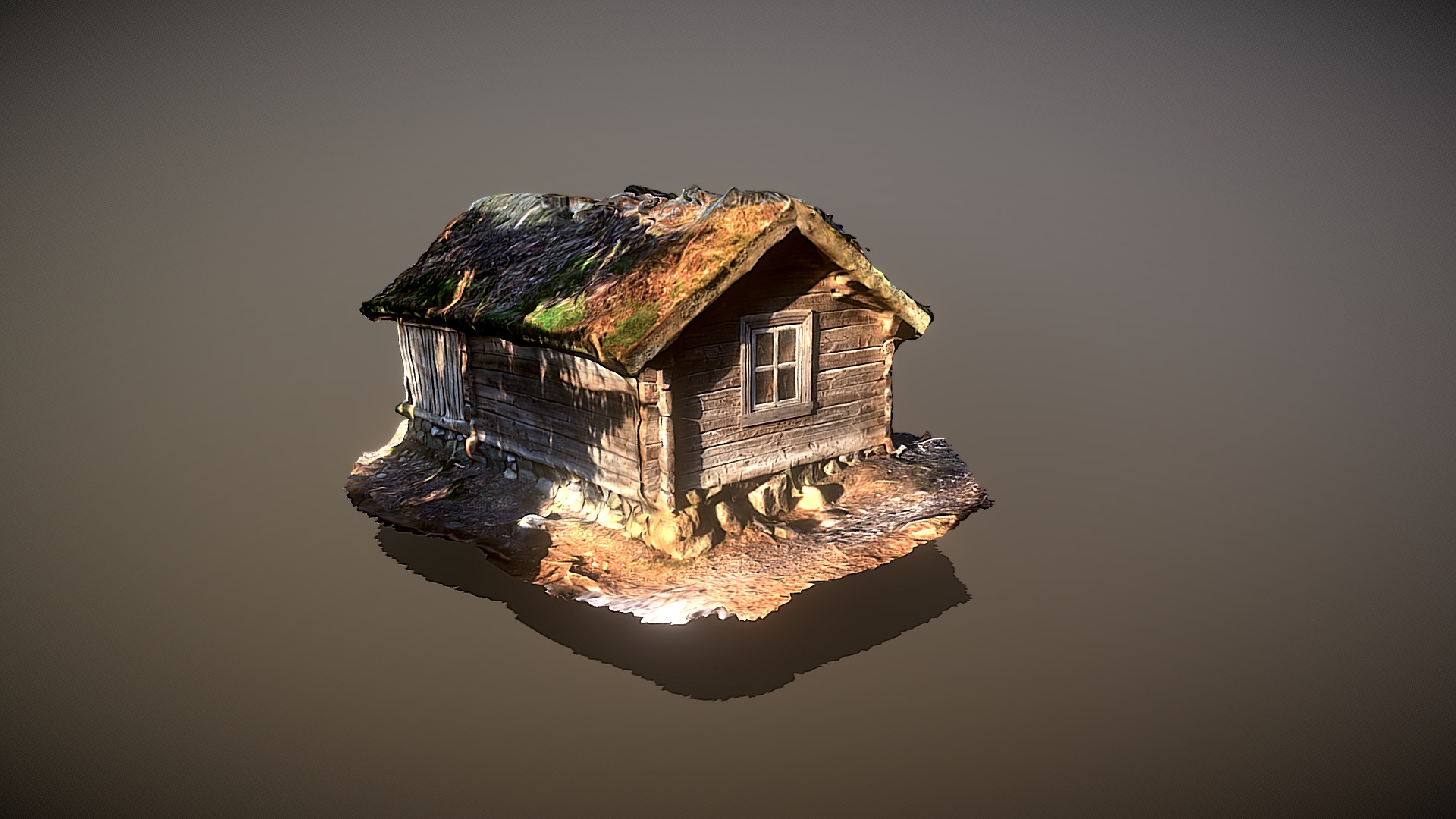 Hay Cabin, Lappland ca. 1800 - 3D model by kallekallio [1b30f80 ...