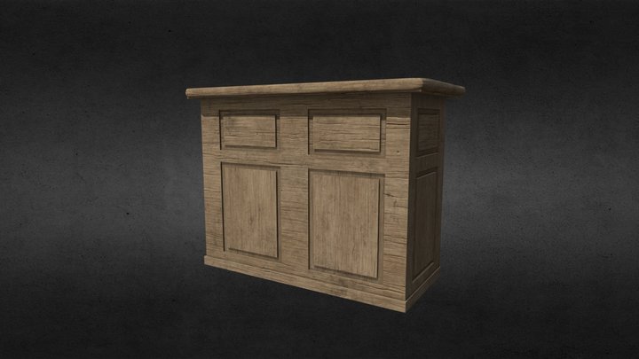 Bar-counter 3D models - Sketchfab