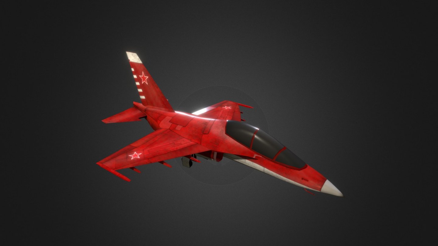 Yakovlev Yak-130 Skin 2 - 3D model by 3dynamite [1b31bc3] - Sketchfab