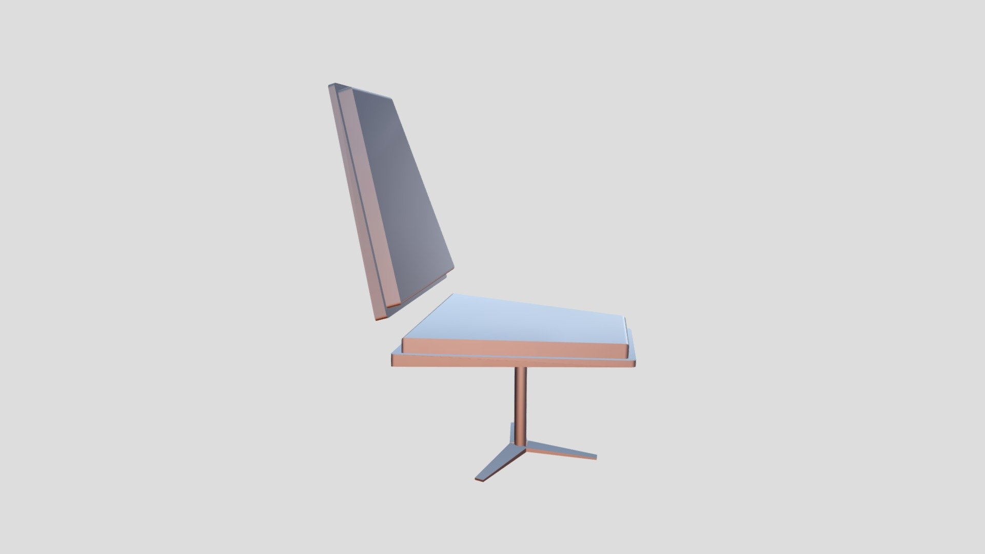 Low poly sci Fi chair - Download Free 3D model by ralphinyange [1b3295f ...