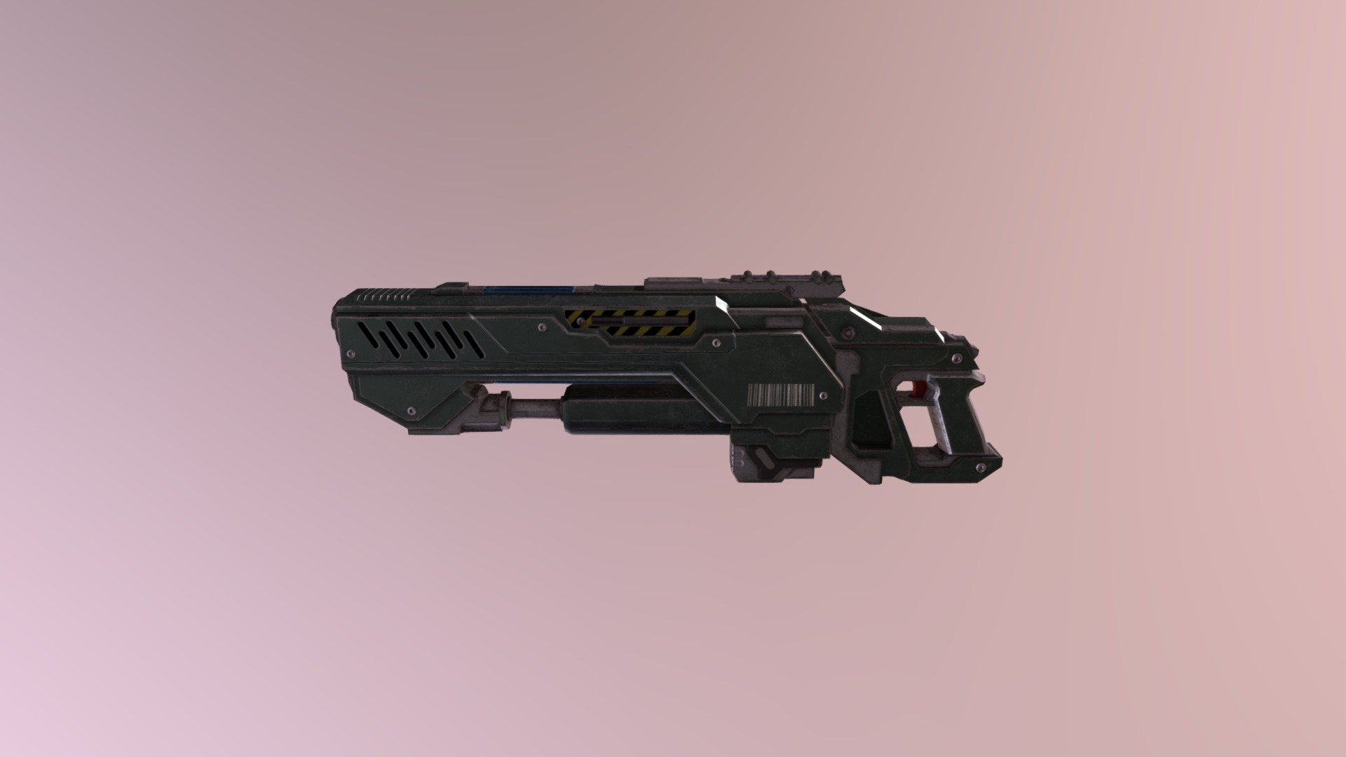 Cyberpunk Gun - 3D model by LeoVelaztiqui [1b369a7] - Sketchfab