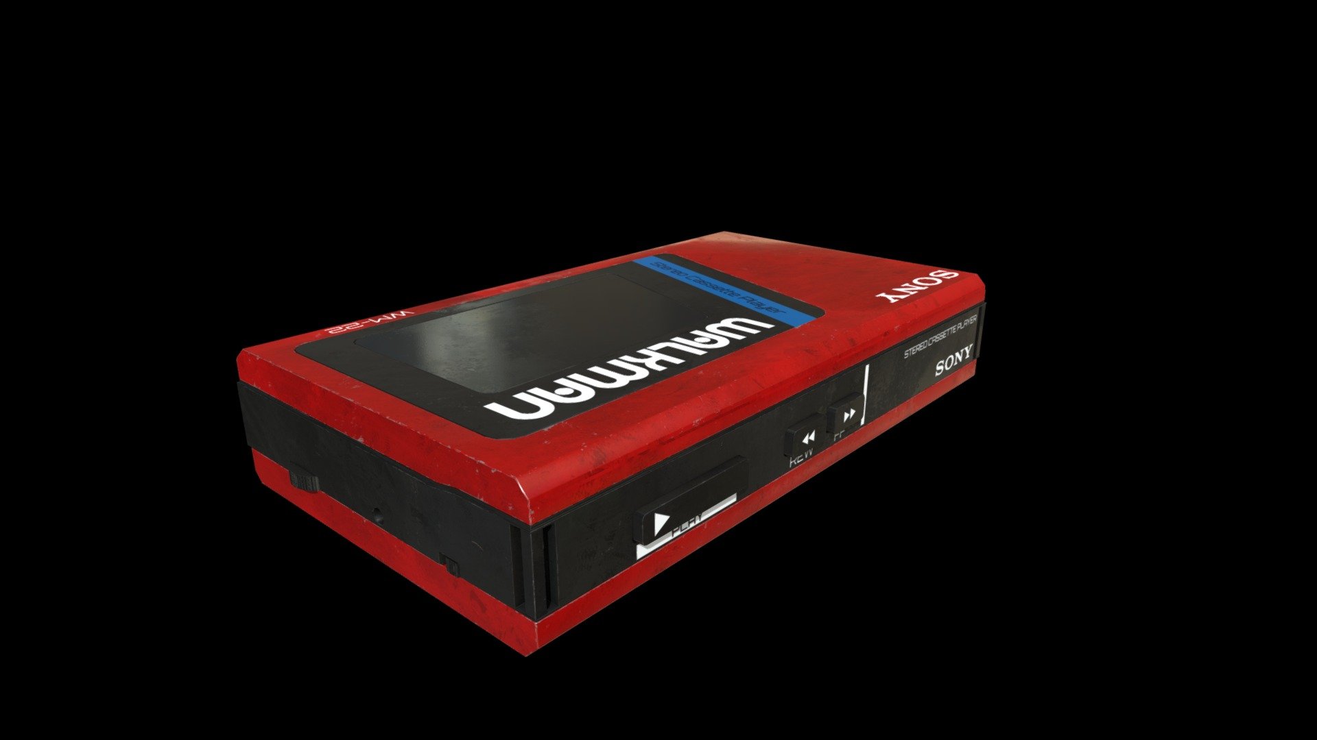 Sony Walkman - 3D model by aglaia [1b3746d] - Sketchfab