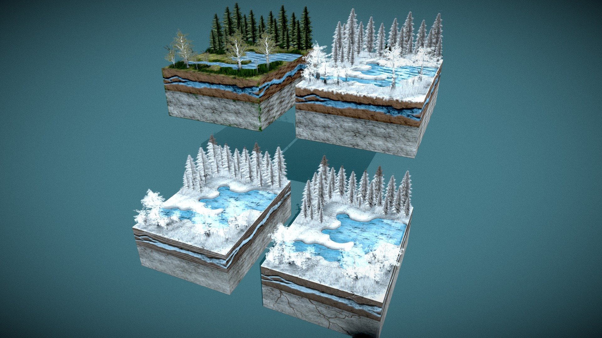 Cryoseism development - 3D model by arloopa [1b38075] - Sketchfab