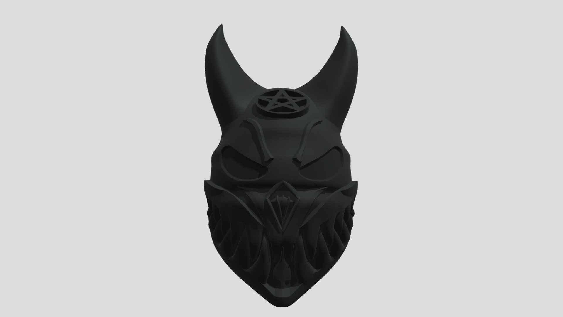 Devil Mask - Download Free 3D model by Dzuggy007 [1b38400] - Sketchfab