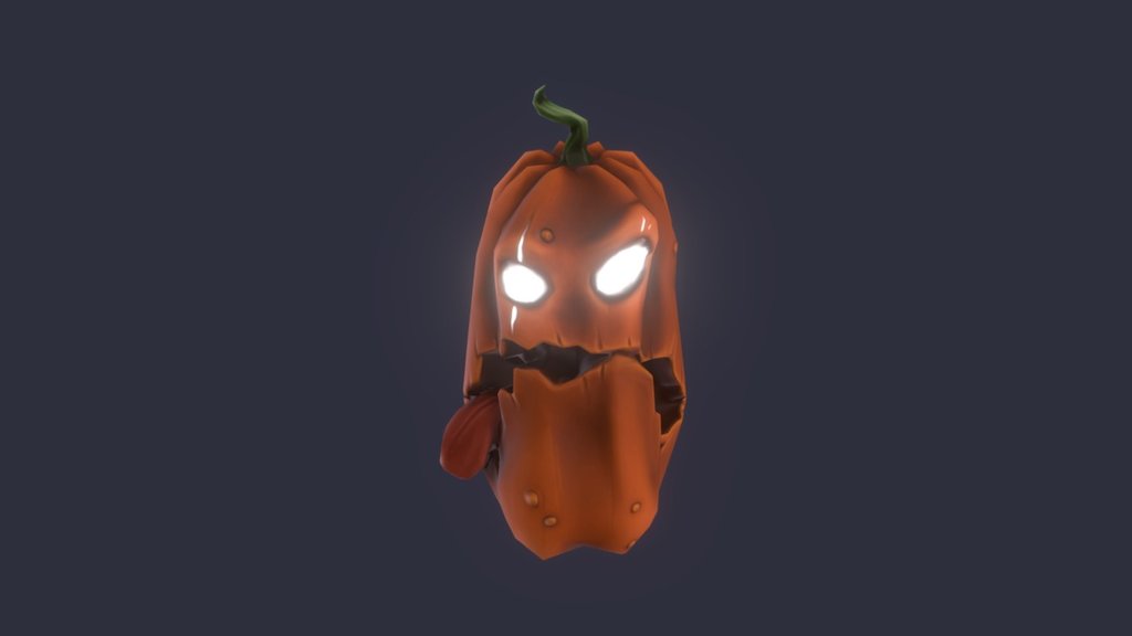 Pumpkin Head - 3D model by valeriandenis [1b390da] - Sketchfab