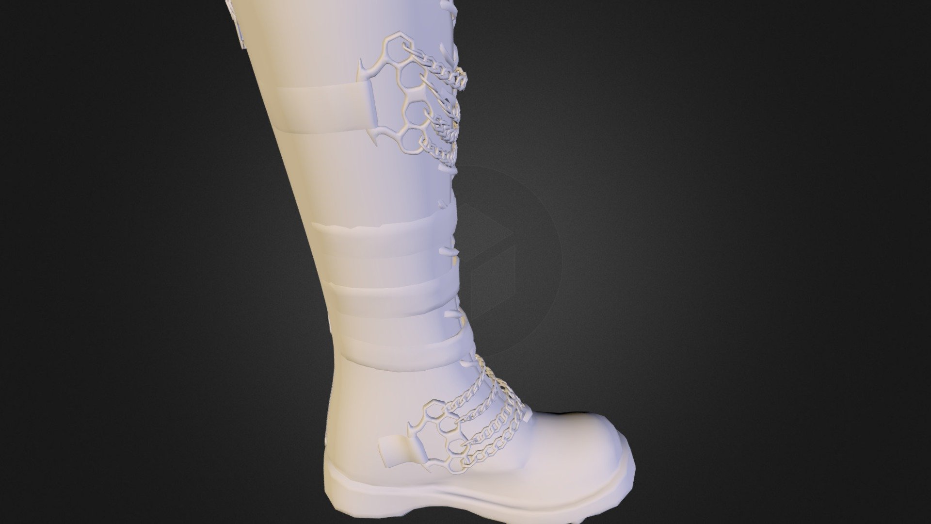 Boot-Finished - 3D model by triangle3d [1b3adf4] - Sketchfab