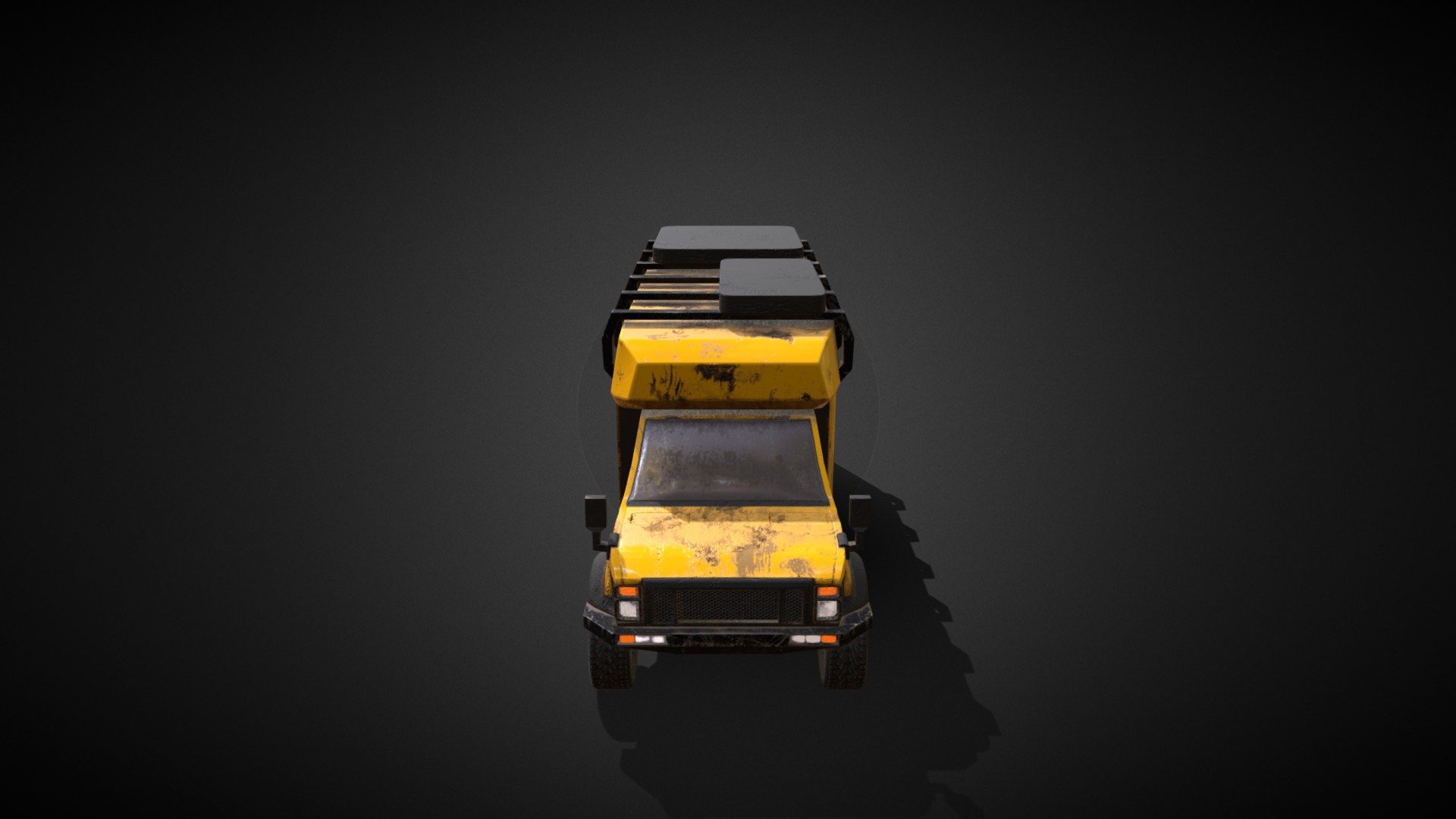 Overlander school bus - 3D model by Jassim Johnson (@jassimjohnson ...