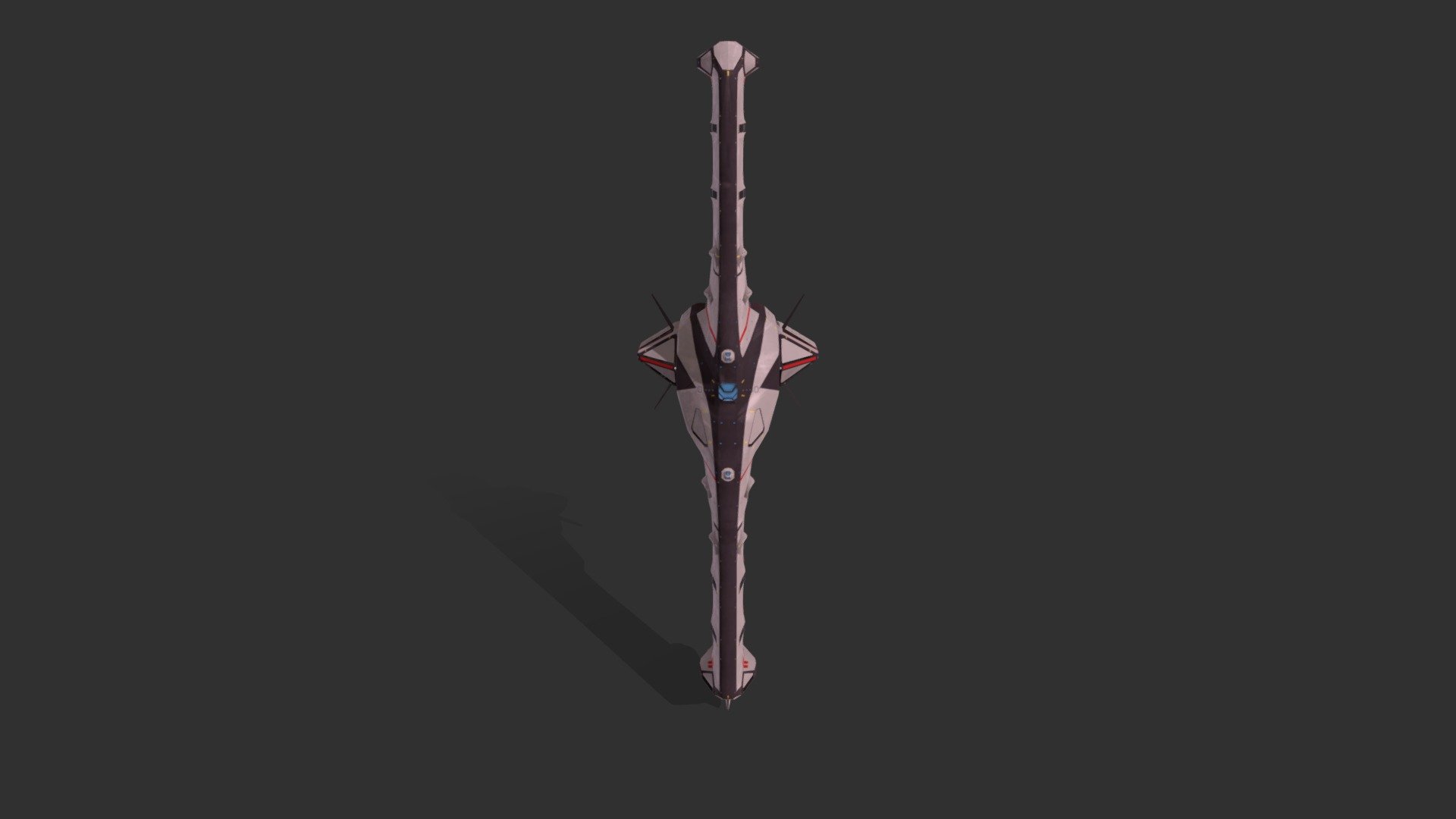 War Axe class fregate - 3D model by Vincent Pellemans (@VPellemans ...