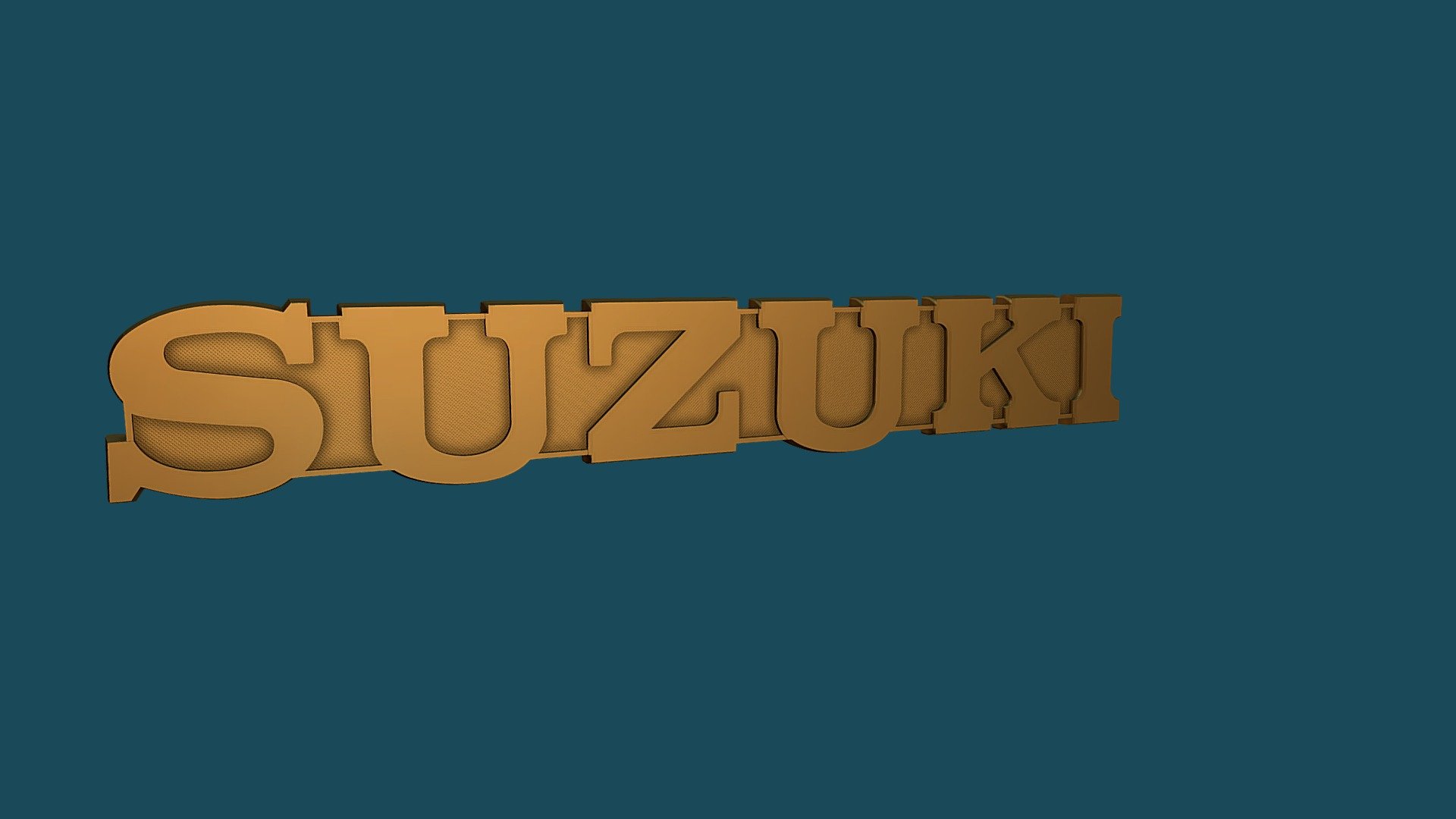 Suzuki logo - 3D model by RezScale Modeling (@RezScale) [1b3c2ec ...