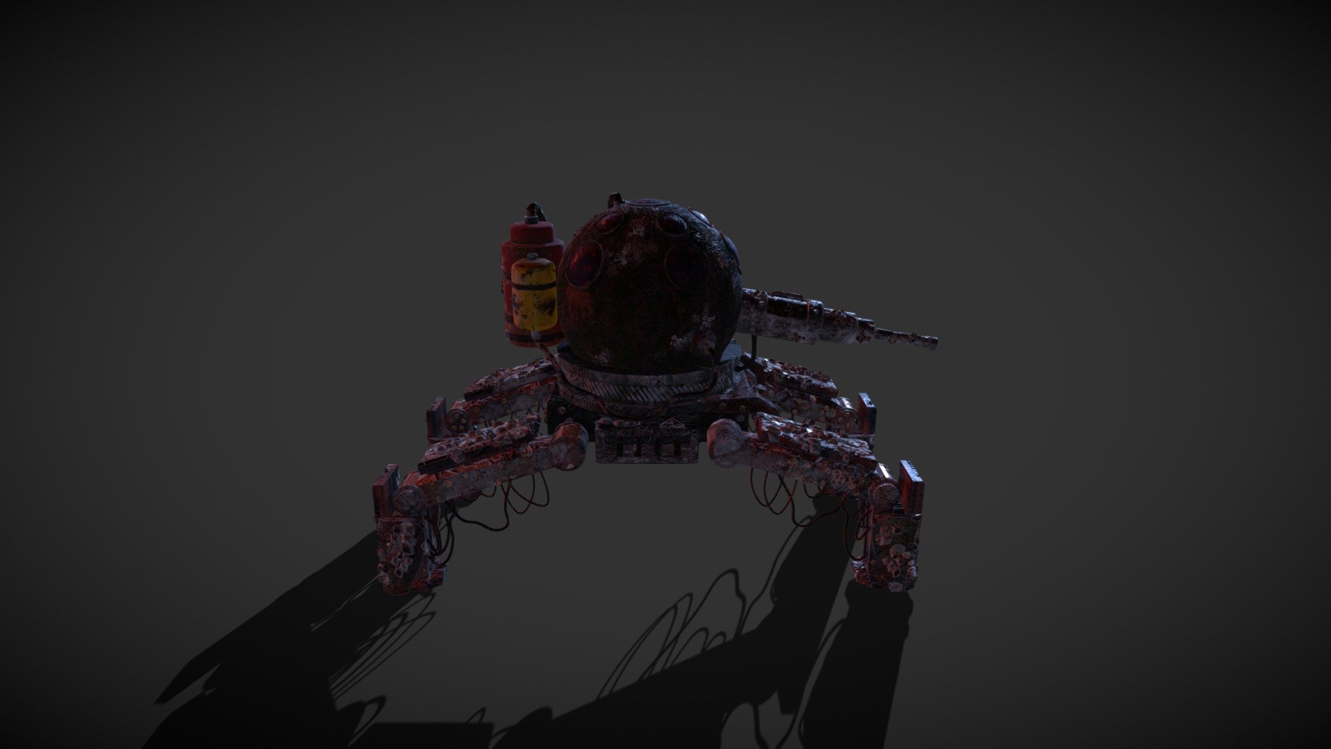Hydro Punk Robot - 3D model by CheeseCrow (@Cheesey_Crow) [1b3d472 ...