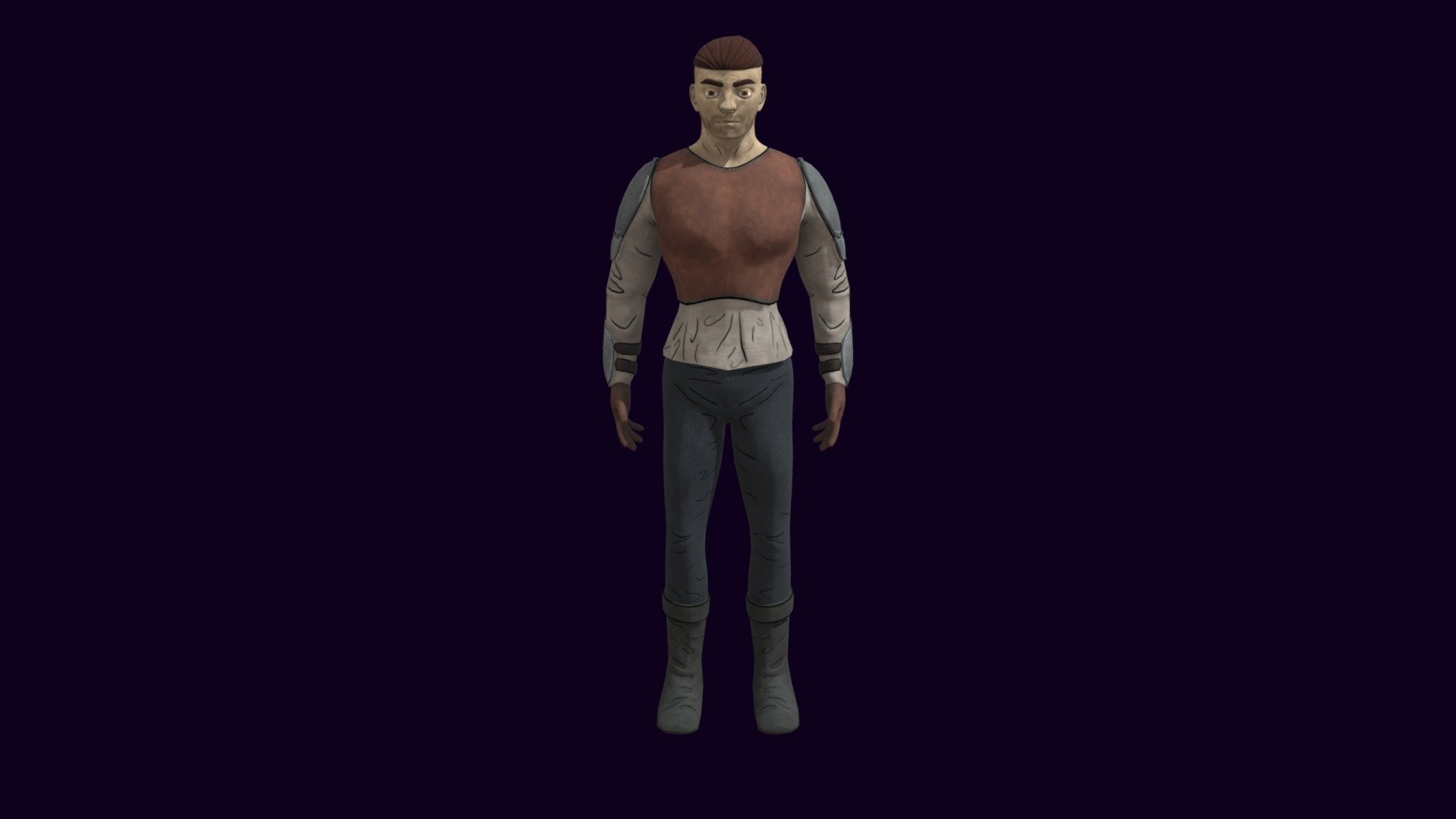 Stylized Dark Fantasy Character - 3D model by GreenLight137 [1b3dc6a ...