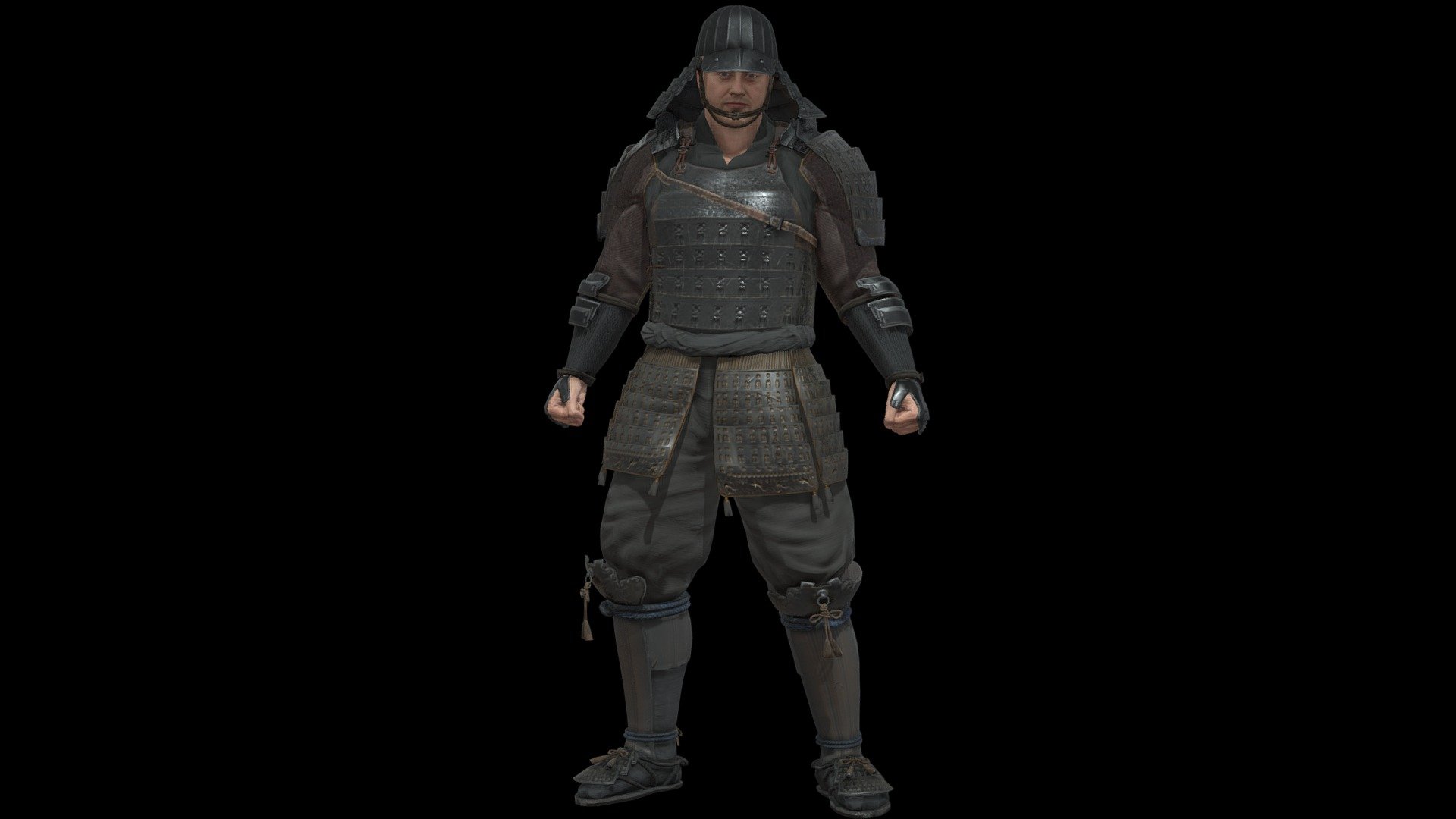 Samurai - Buy Royalty Free 3D model by lidiom4ri4 [1b3ef07] - Sketchfab ...