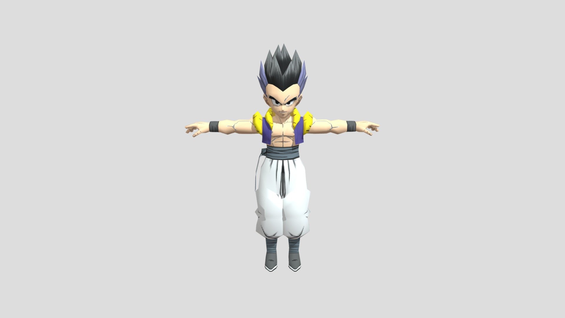 Dragon Ball Z Gotenks - Download Free 3D model by Tigerar1 ...