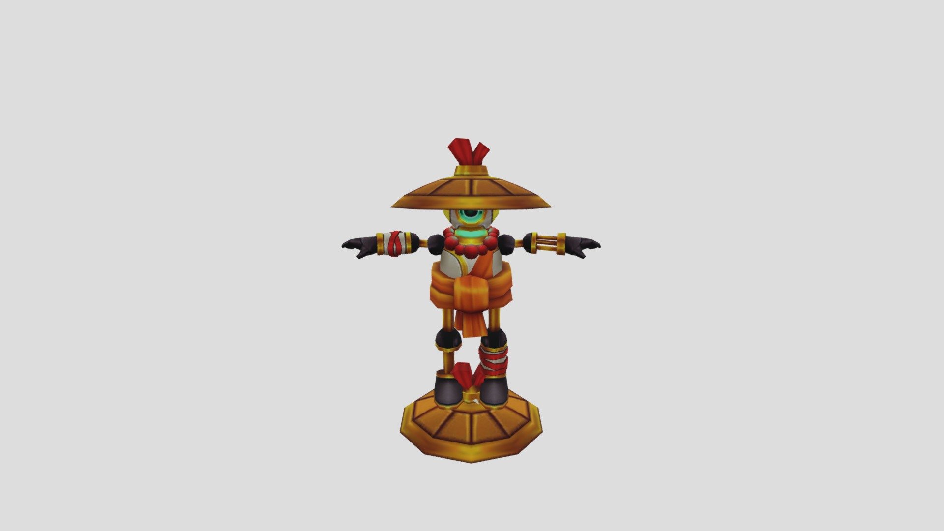Monkbot - Download Free 3D model by Sour Grapes (@kmorganc1) [1b3fd01 ...