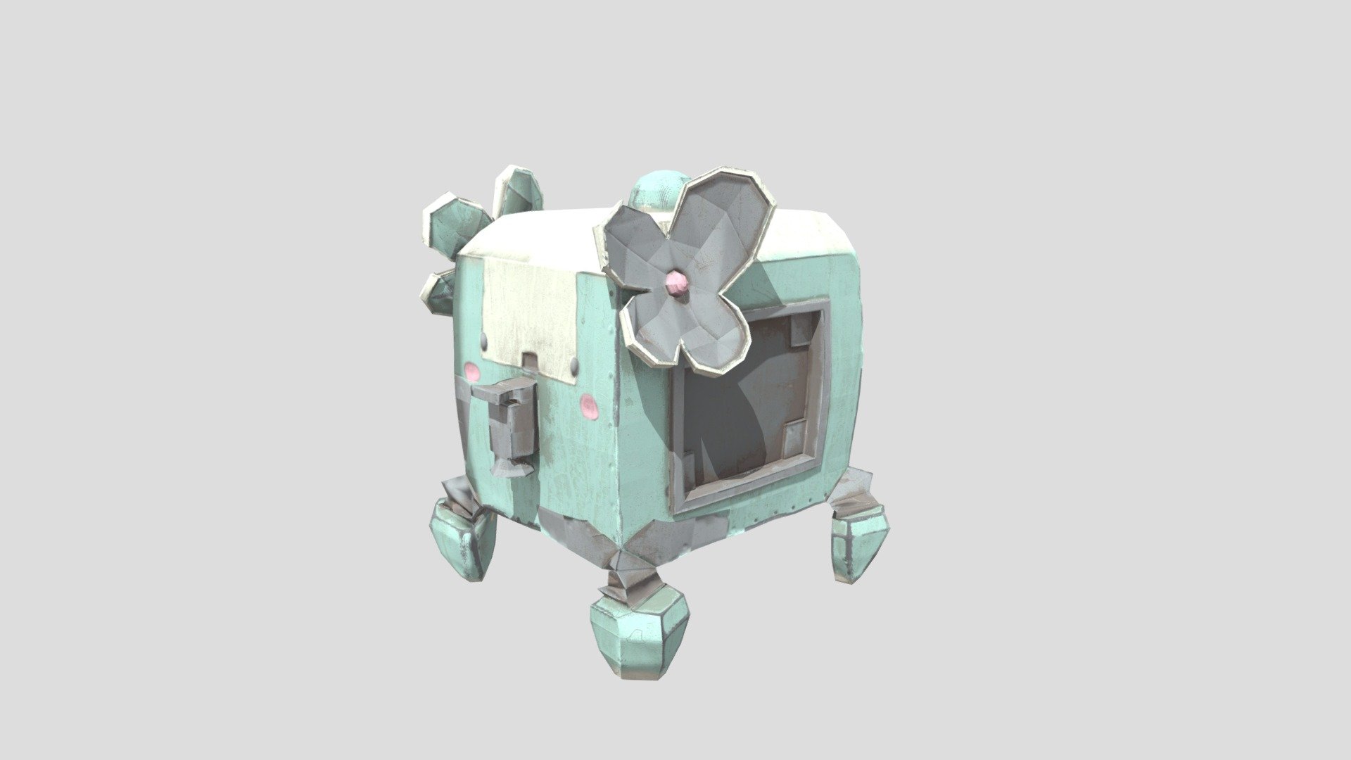 Robot Model 3d Model By Hannahlovestea [1b41309] Sketchfab