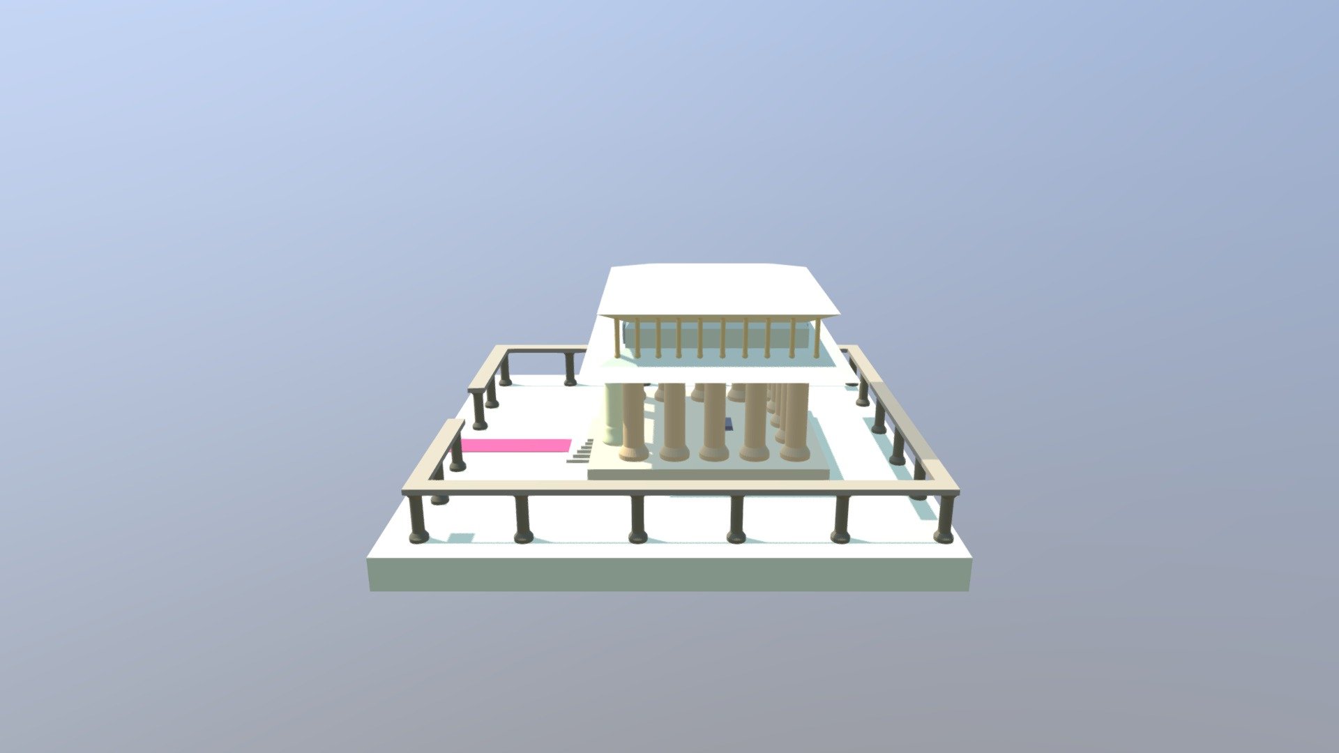 The Parthenon - 3D model by Kim.Teerapong [1b426e0] - Sketchfab