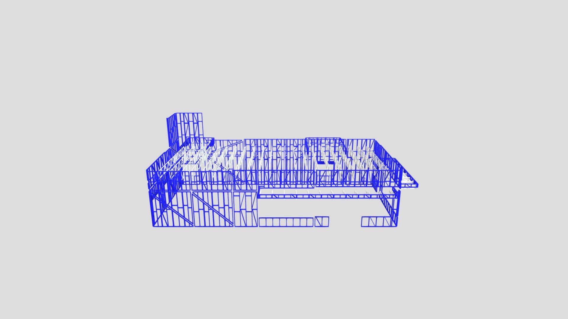 JN0842_RED ROOSTER_3D - Download Free 3D model by Elite Steel Framing ...
