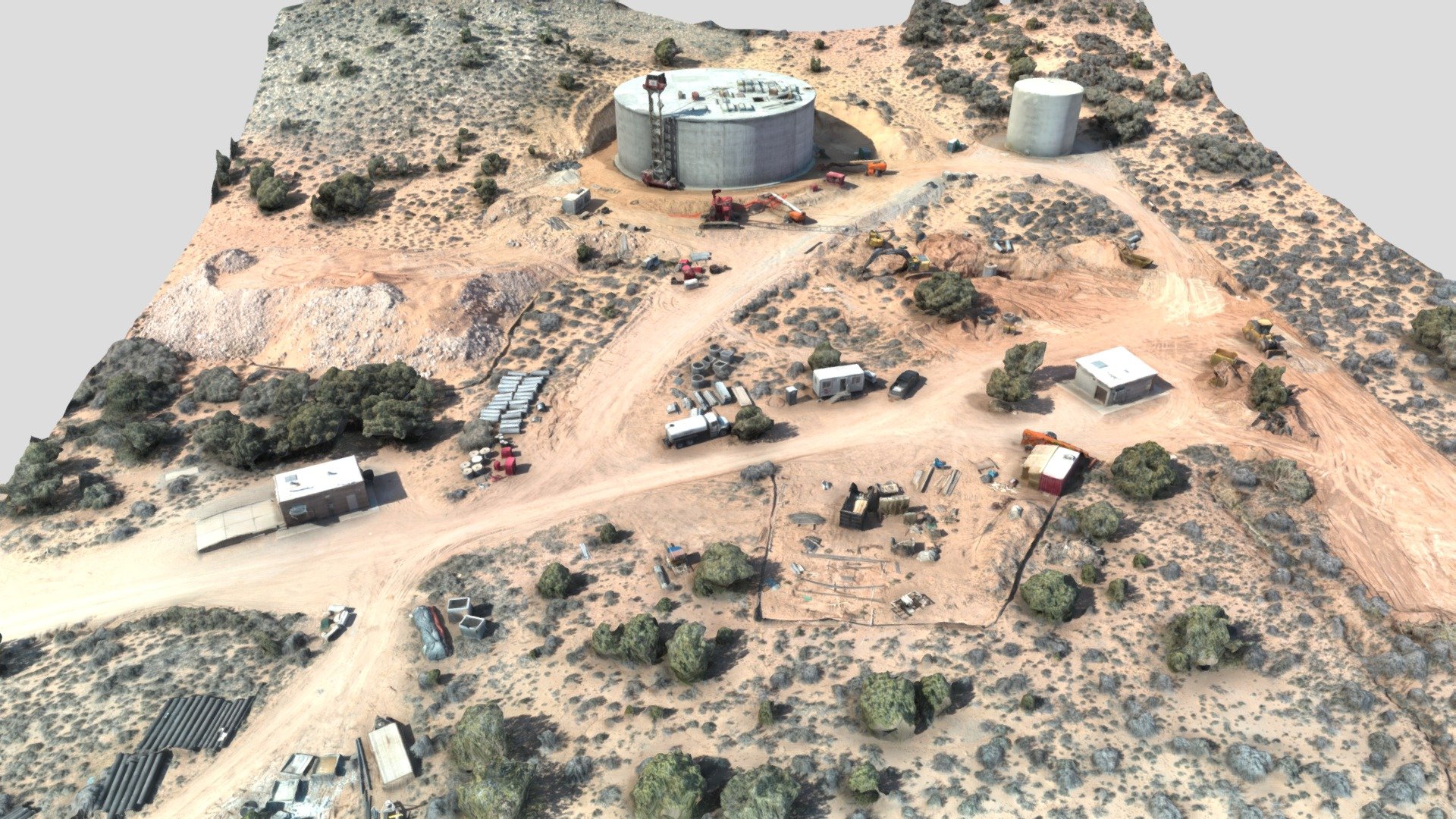Cottam Well Tank Project 02.21.2023 - 3D model by Lamb Drone Services ...