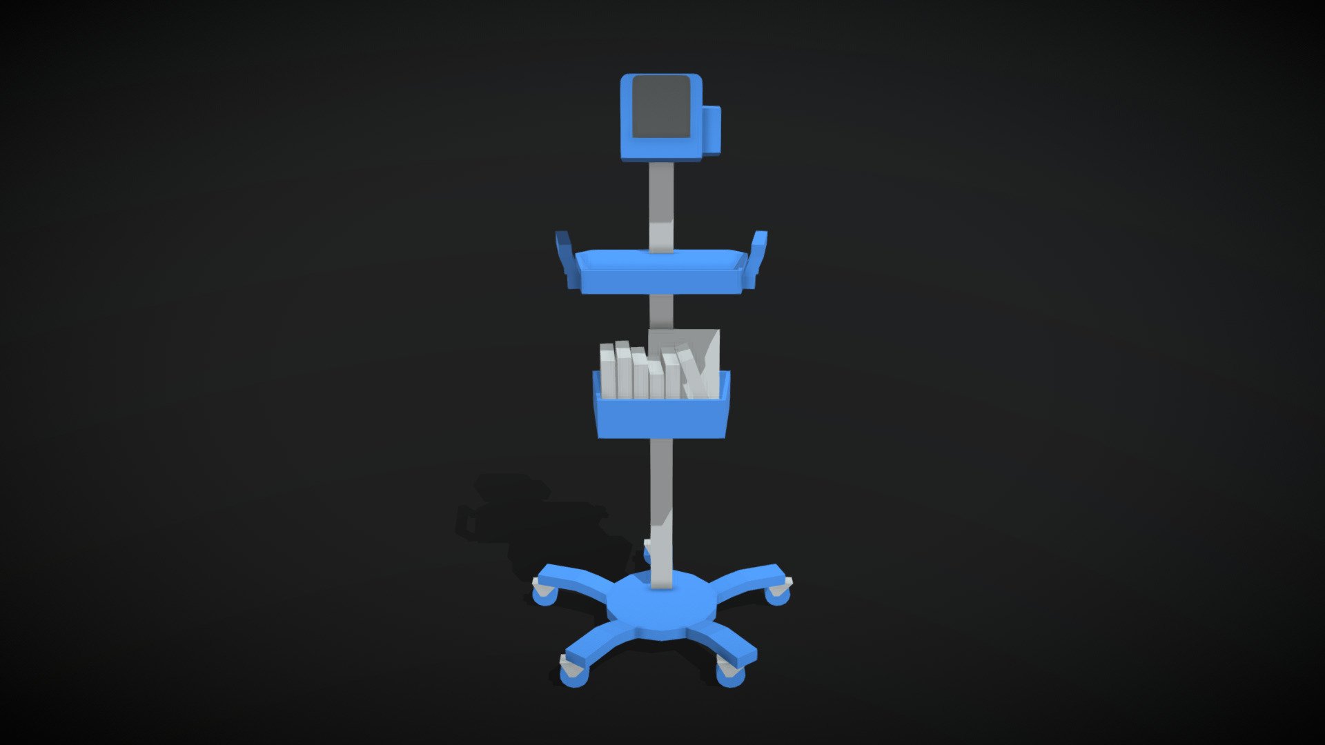 Medical Apparatus using simple shapes - Download Free 3D model by ...
