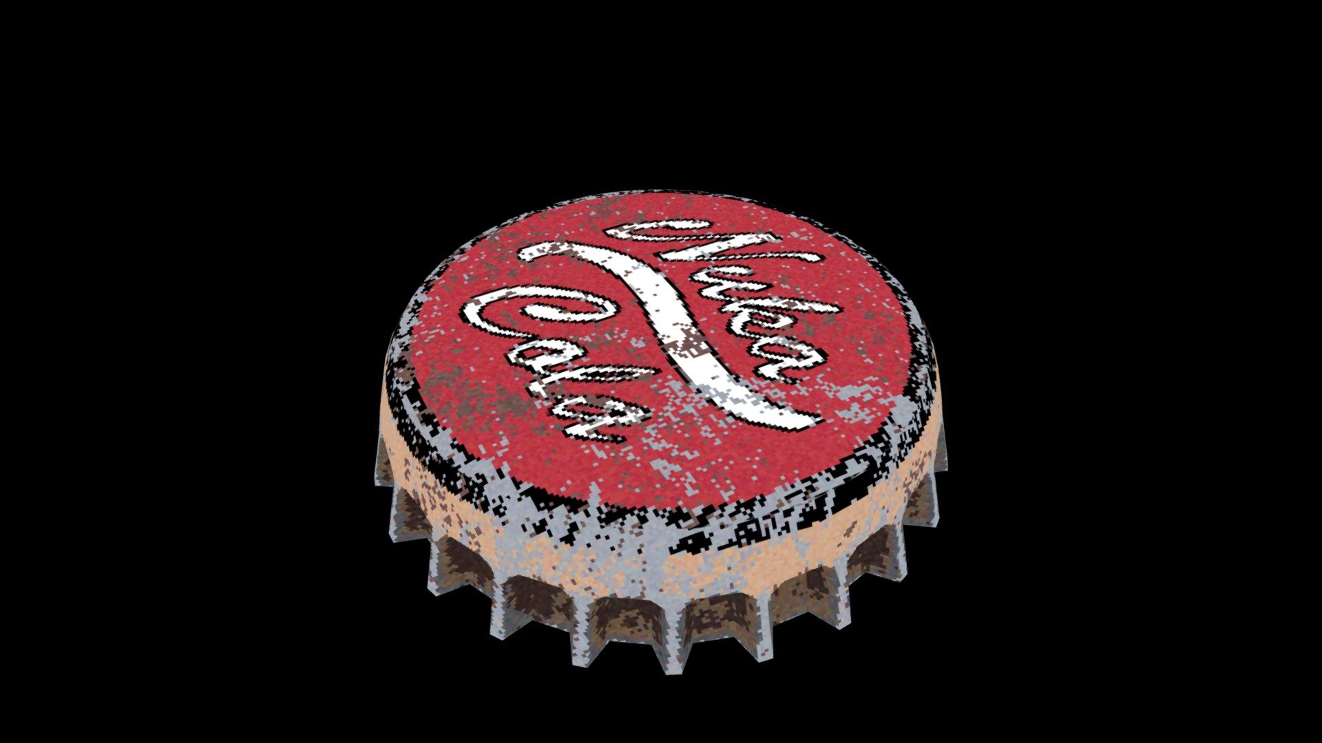 FALLOUT Nuka Cola bottlecap - 3D model by Holt (@Holt3D) [1b4d1dd ...