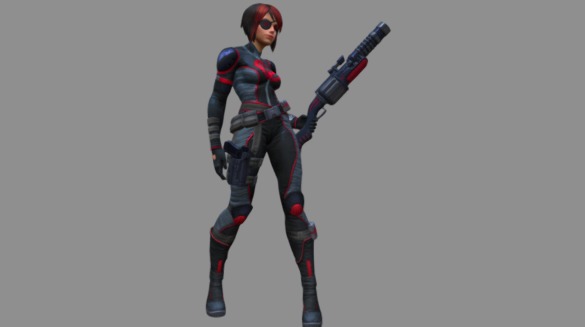 Neith V2 Skin 9 Rig Idle Variation 3d Model By Nvixen [1b4e31c