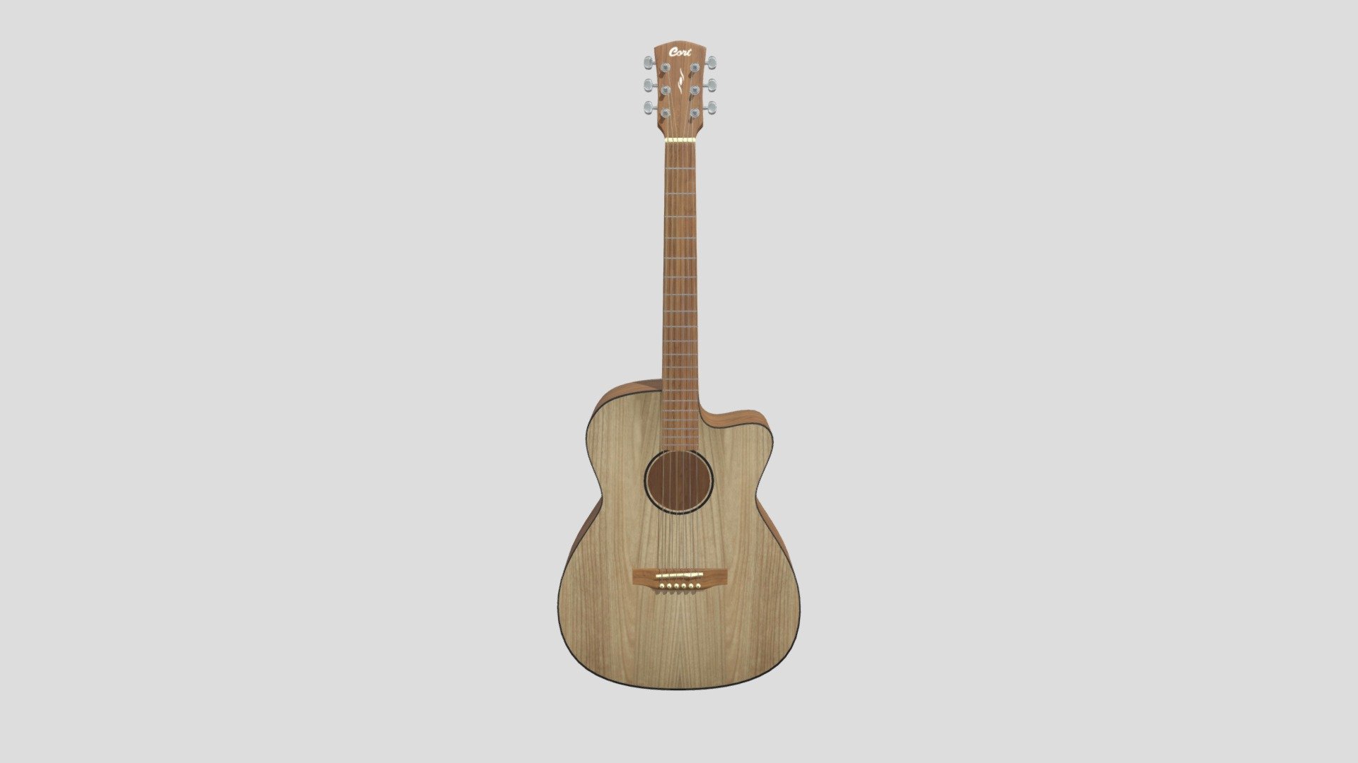 Guitar - 3D model by Shrey Mistry (@snmistry) [1b4eb4b] - Sketchfab