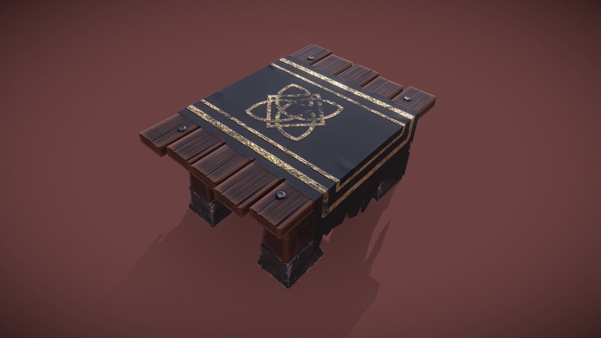 Wood Table - Buy Royalty Free 3D model by EduardoAguiar [1b51154 ...