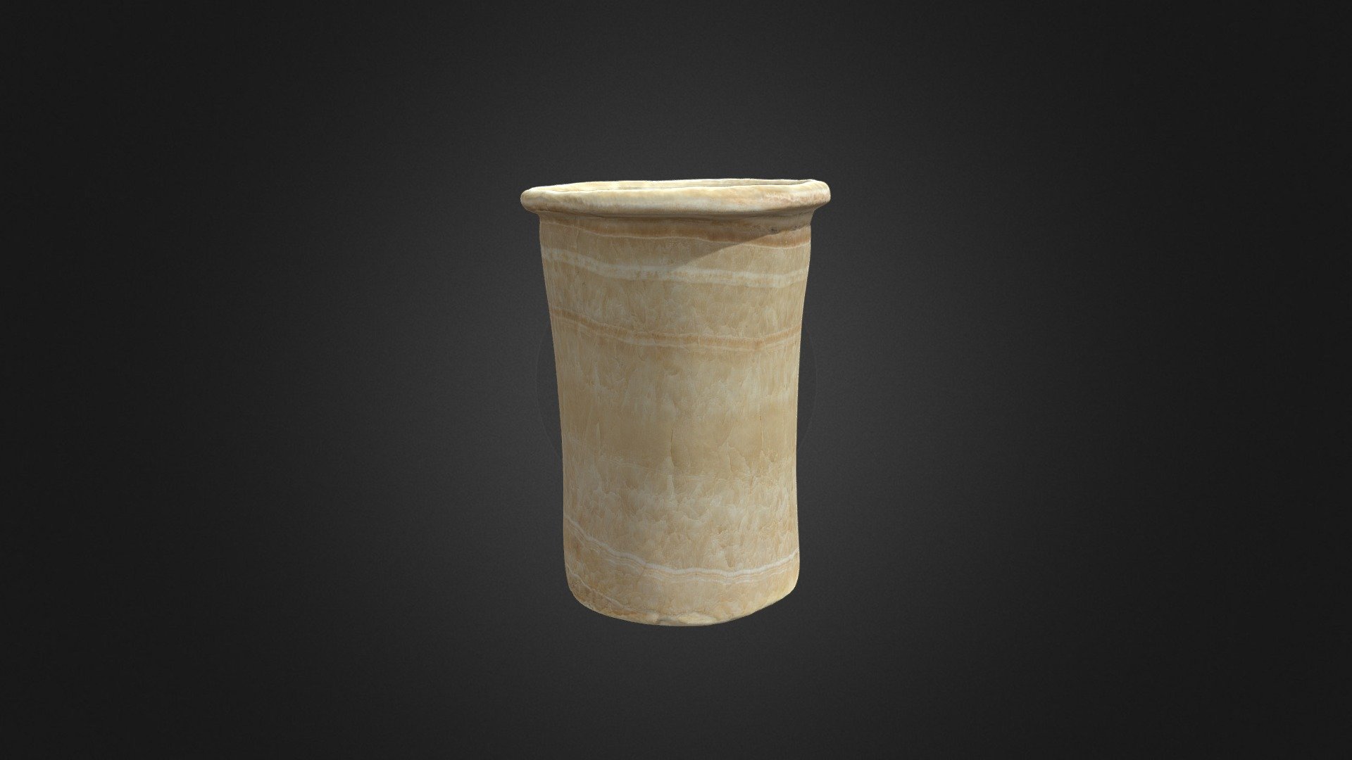 Alabaster Vessel - 3D model by raffmacsusb [1b51a4e] - Sketchfab