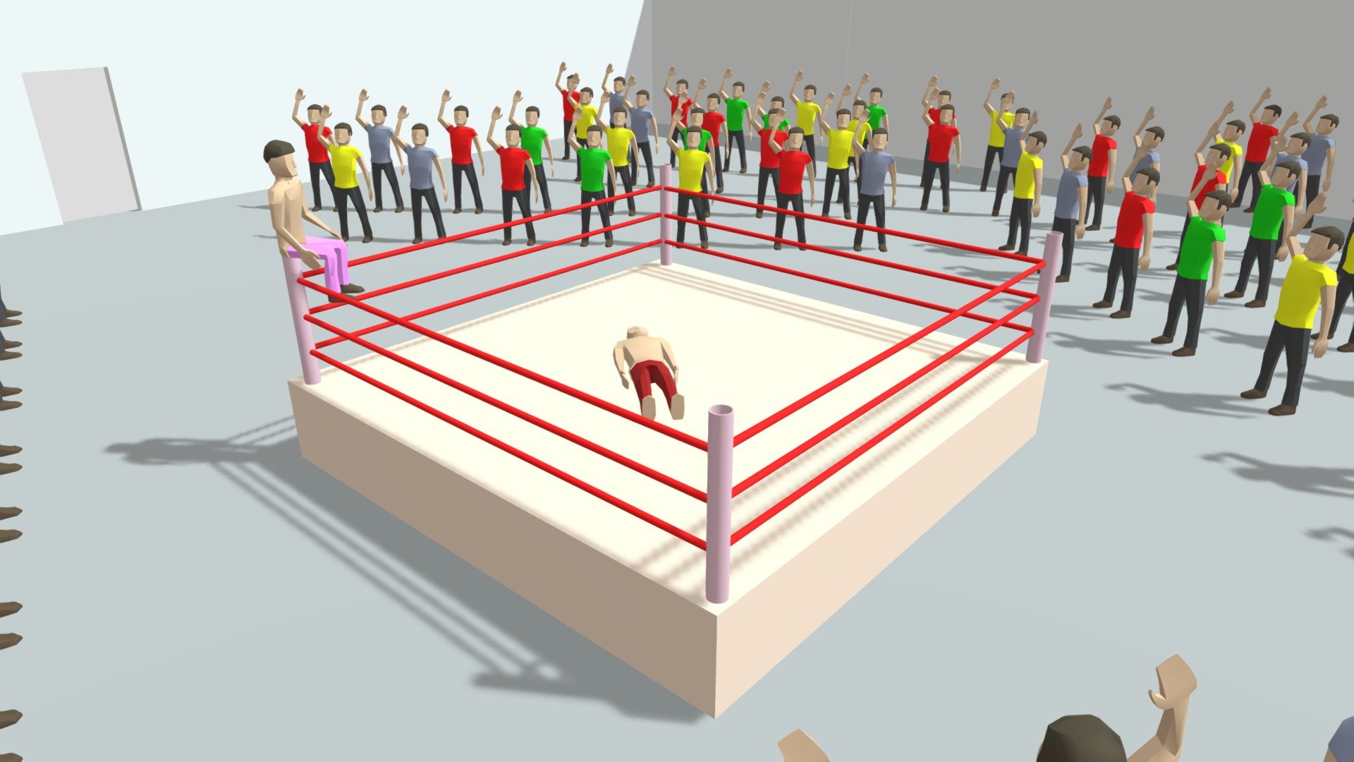 Fight Club - Download Free 3D model by Sba Stuff (@sbastuff) [1b5239e ...