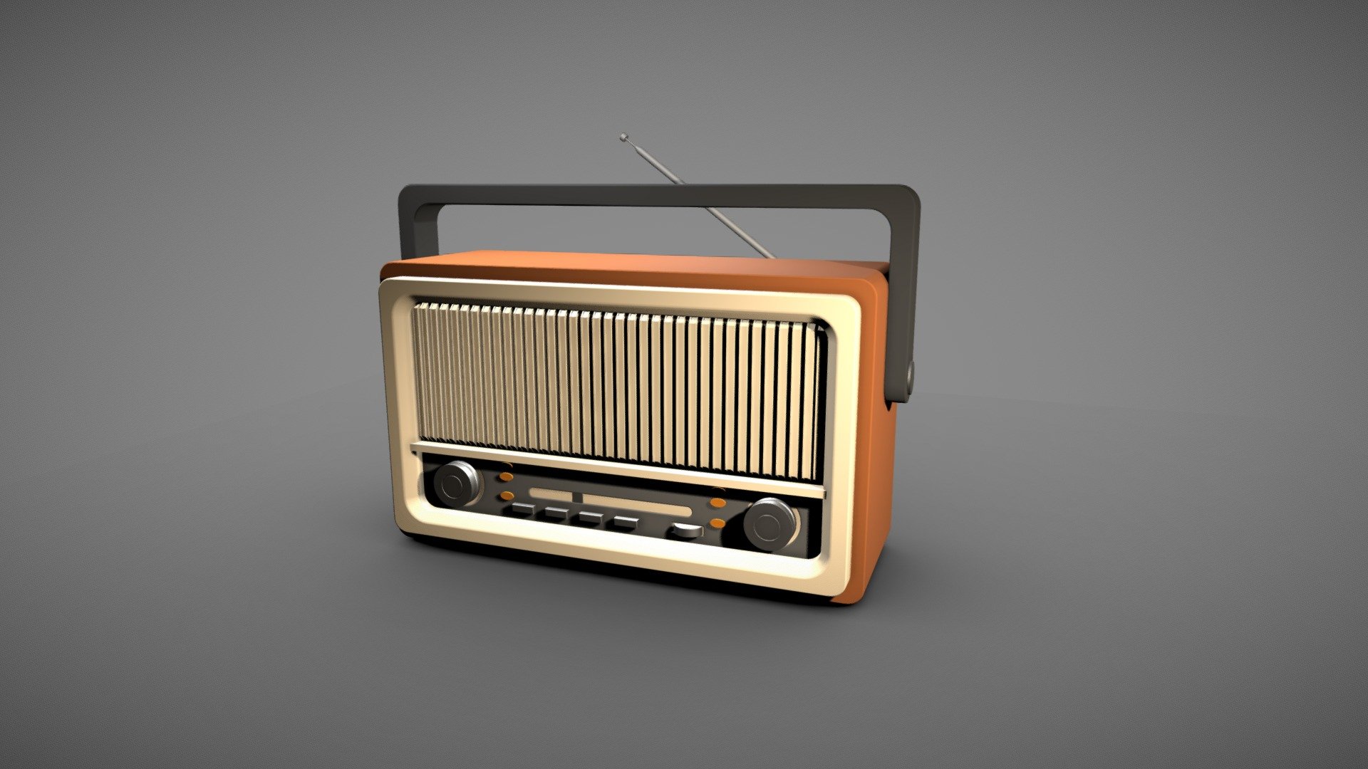 Radio - 3D model by Harry (@Harrynotpotter) [1b527c8] - Sketchfab