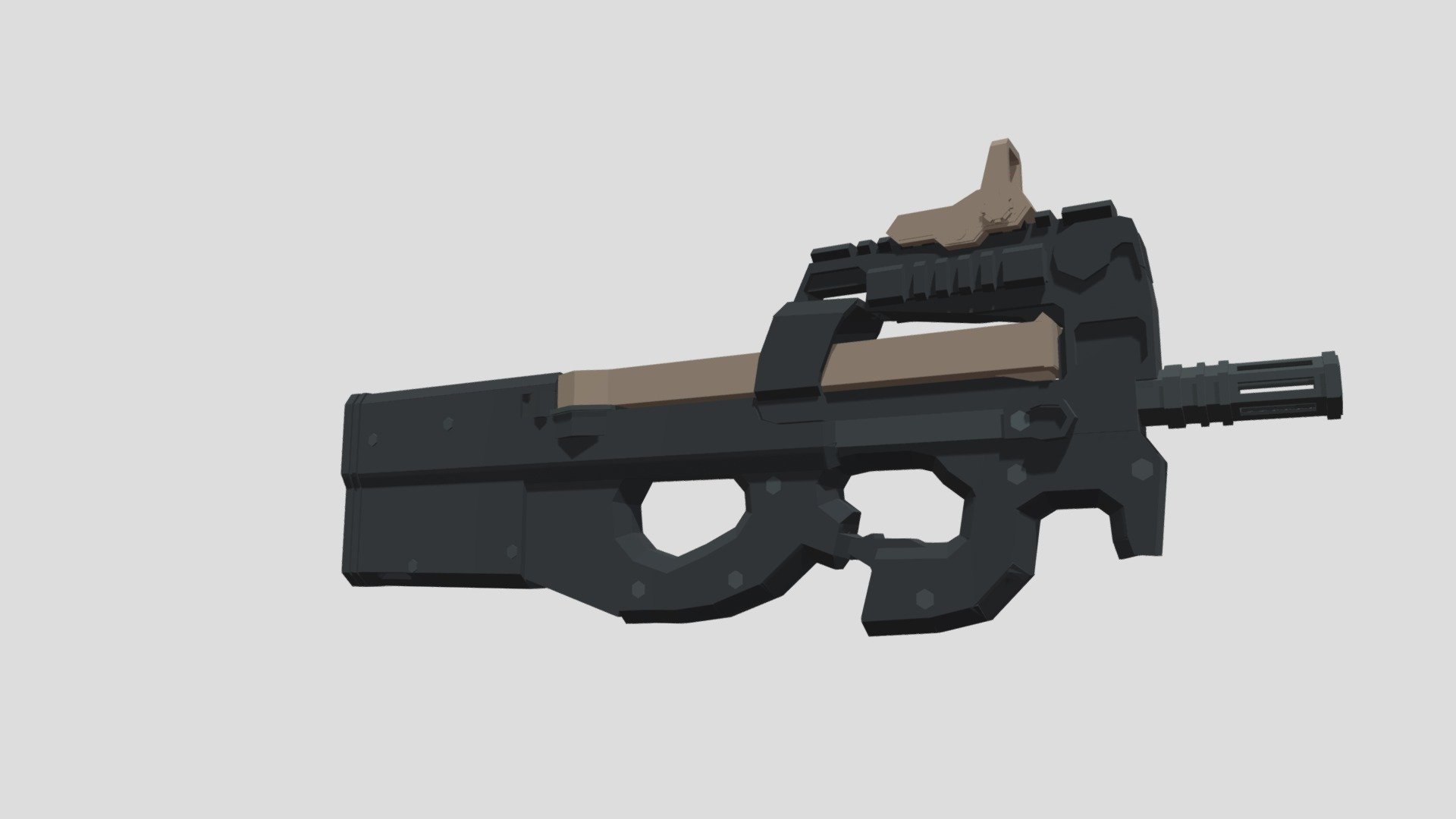 FN_P90 - 3D model by Sholeh_editor [1b532fb] - Sketchfab