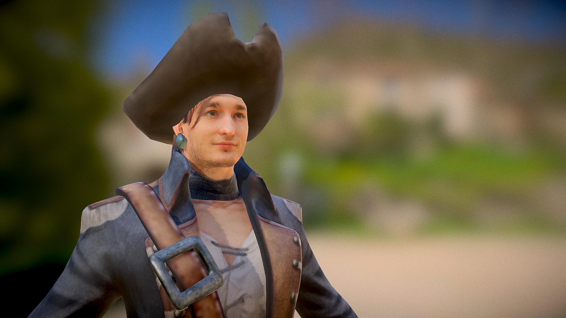 Captain Percival O'Silly - Download Free 3D model by Wolf3D ...