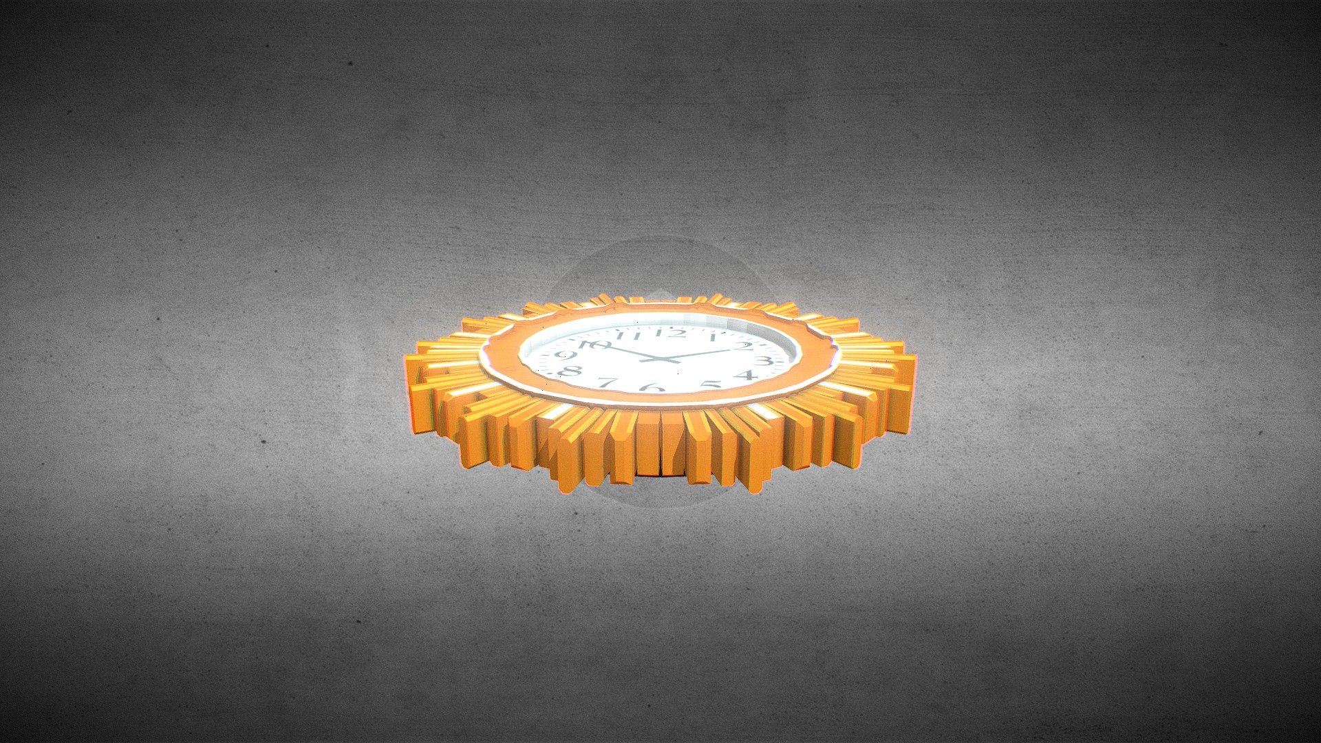 Clock sun - Download Free 3D model by TomiokaSan [1b56102] - Sketchfab