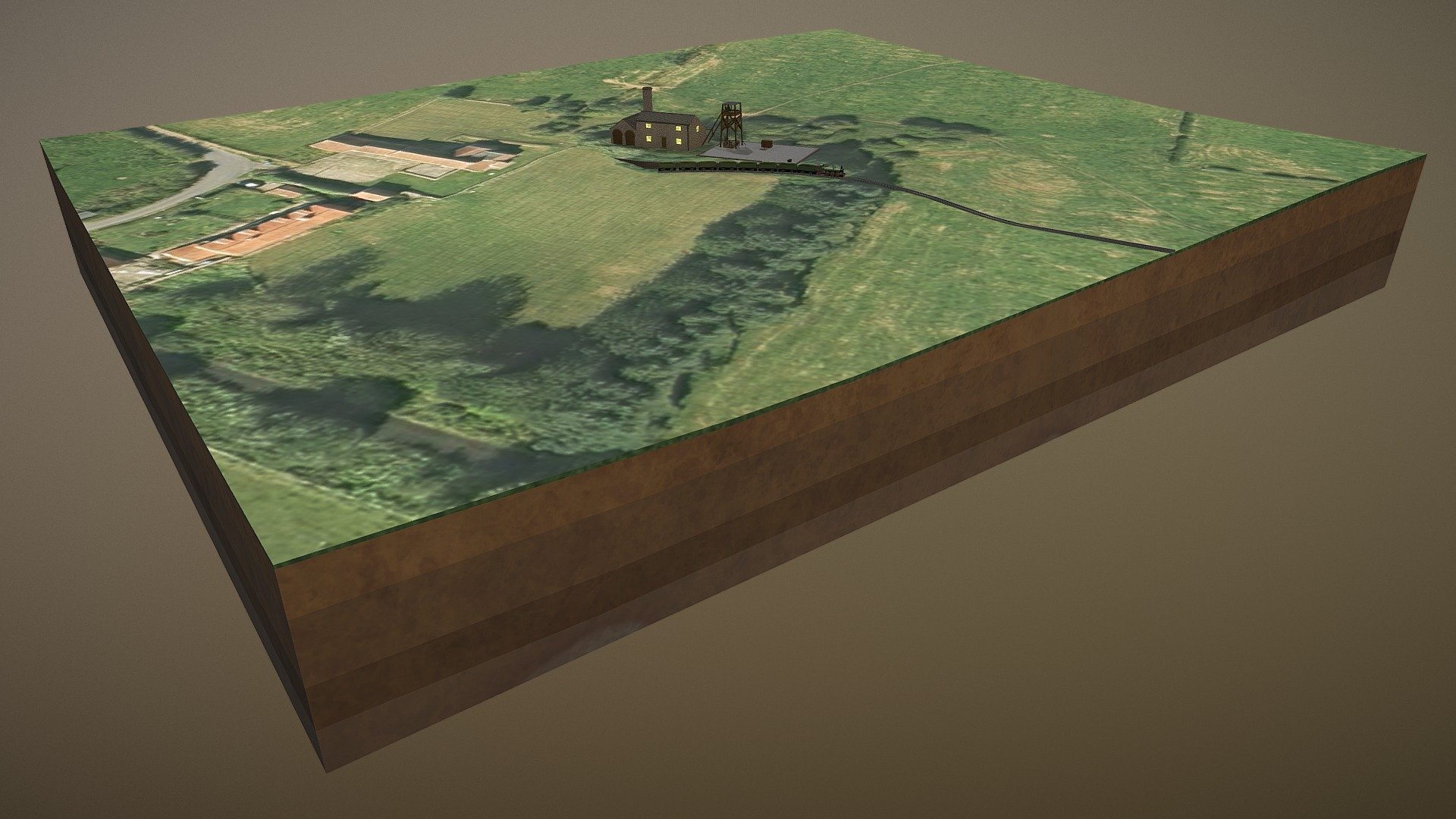 Esk Vally Mine Recreation - 3D model by Land of Iron (@landofiron ...