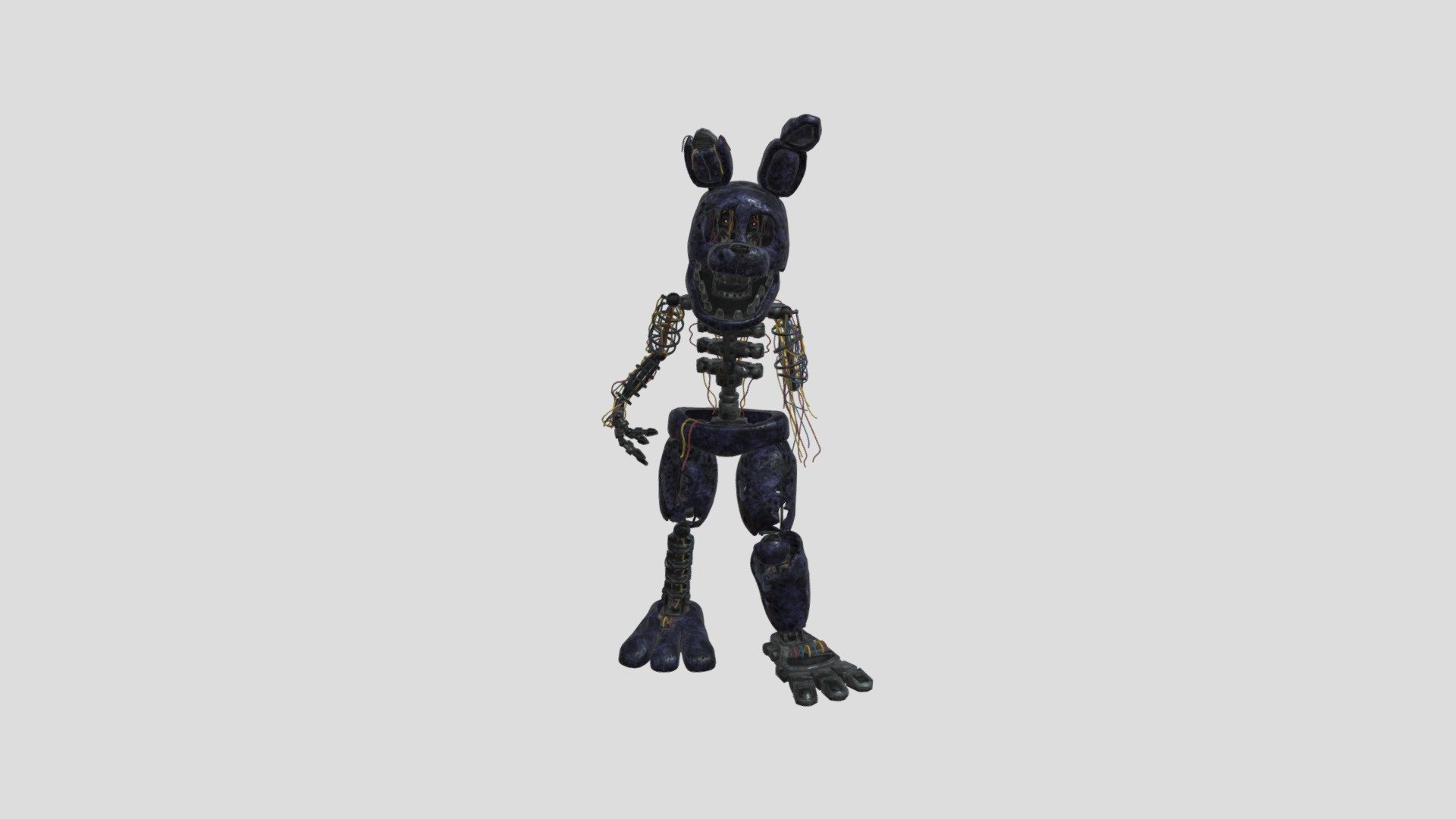 Ignited Bonnie - Download Free 3D model by Fan promedio de fnaf ...