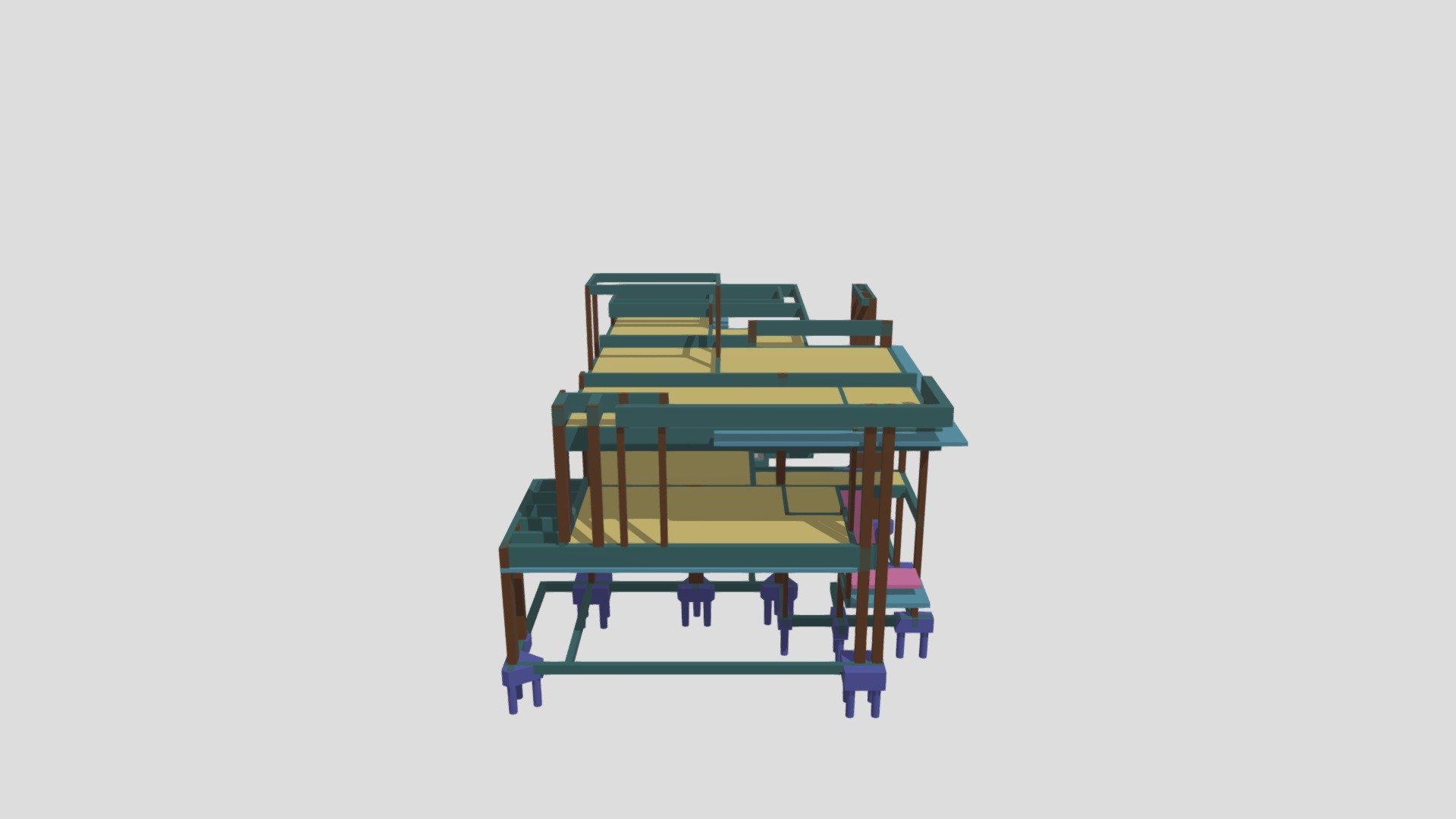 Modelo 3D Residência ARP - Santa Mônica II - Download Free 3D model by ...