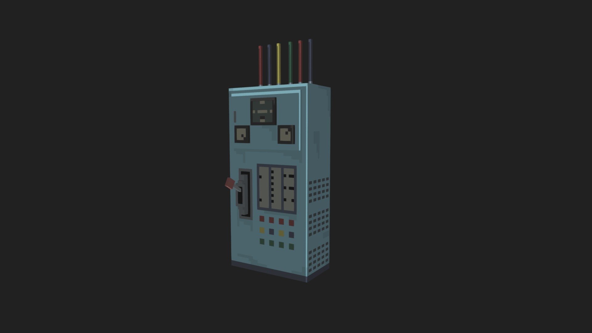 Voxel Electrical Box - Download Free 3D model by Kıvanç Çağatay ...