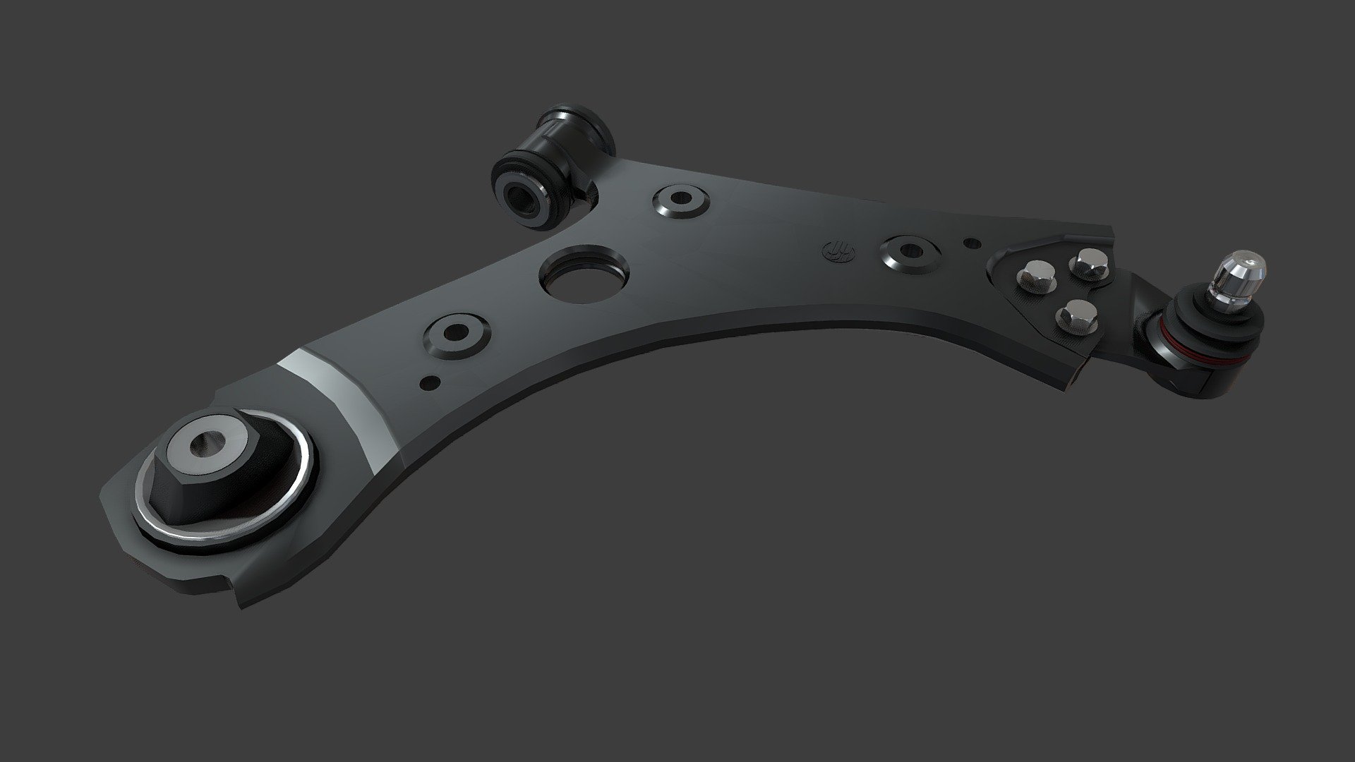 Suspension Arm e Suspension Arm Bush - 3D model by videoanimateitalia ...