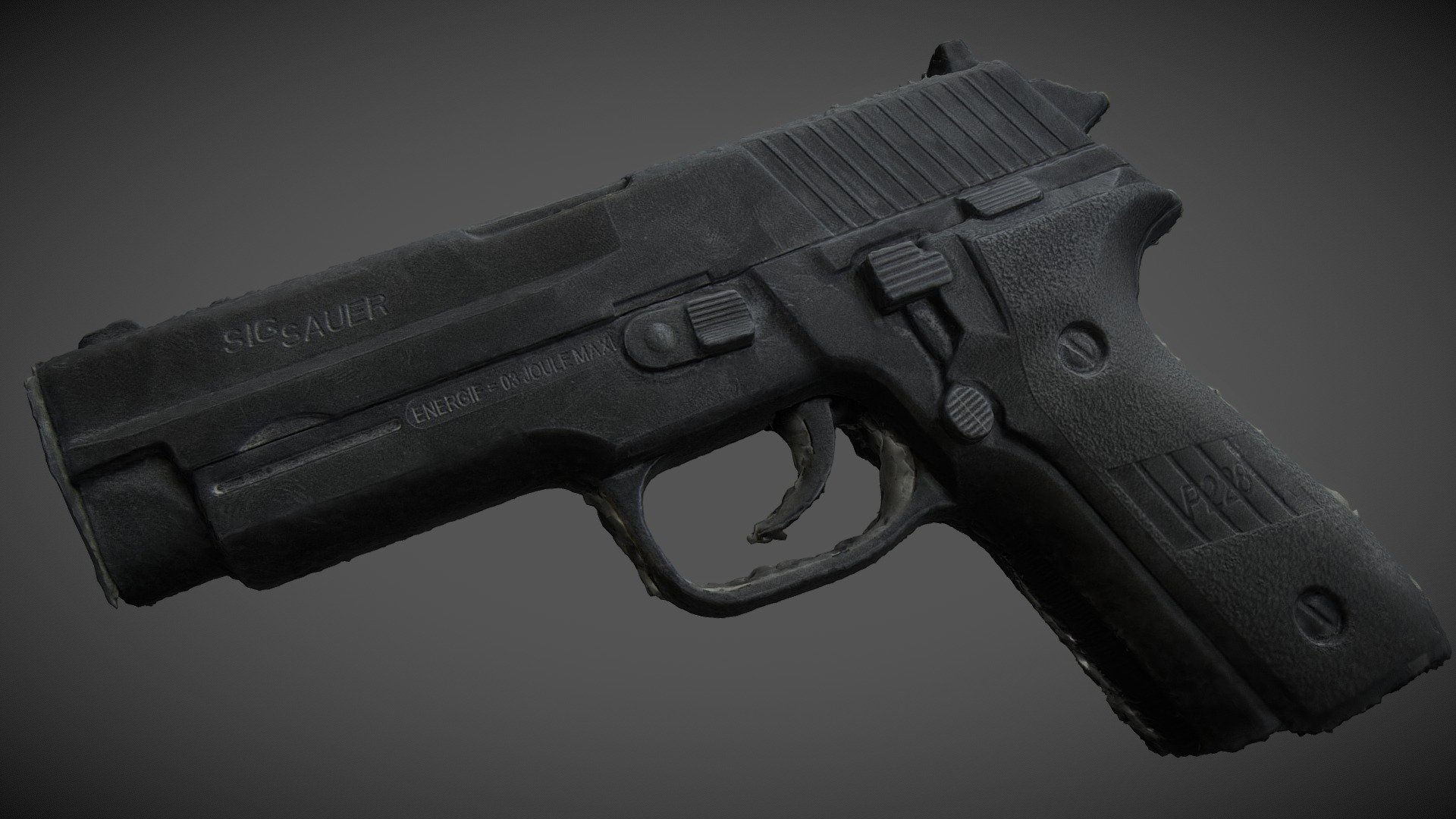 airsoft pistol test 1 - 3d scan - Download Free 3D model by Eve Bat ...