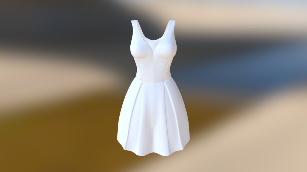 dress - A 3D model collection by Myagi - Sketchfab
