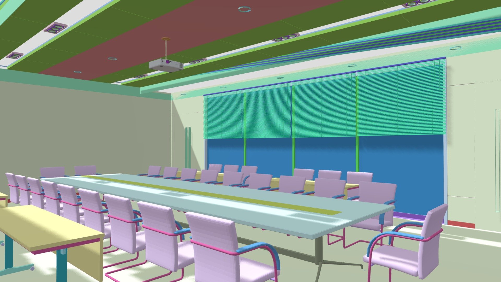 conference room - 3D model by Yor.Sangab [1b5c31d] - Sketchfab