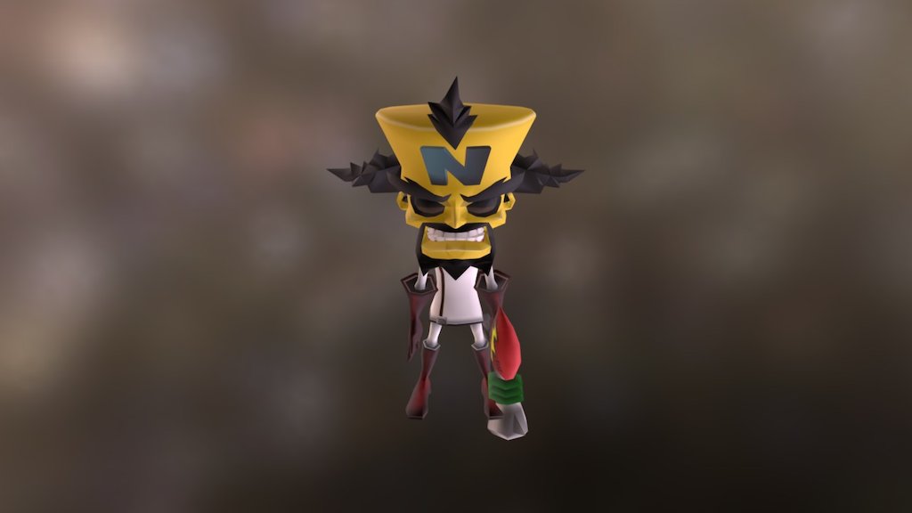 Dr Cortex - 3D model by Luke Steel (@luke.steel) [1b5c461] - Sketchfab