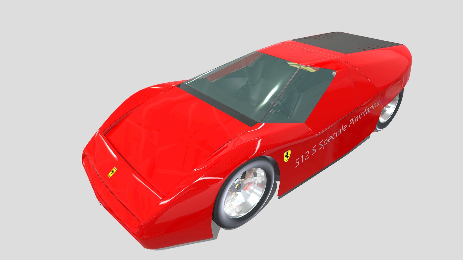Ferrari 512 S Speciale - 3D model by Carrozze DÄULARI (@alhertenberger ...