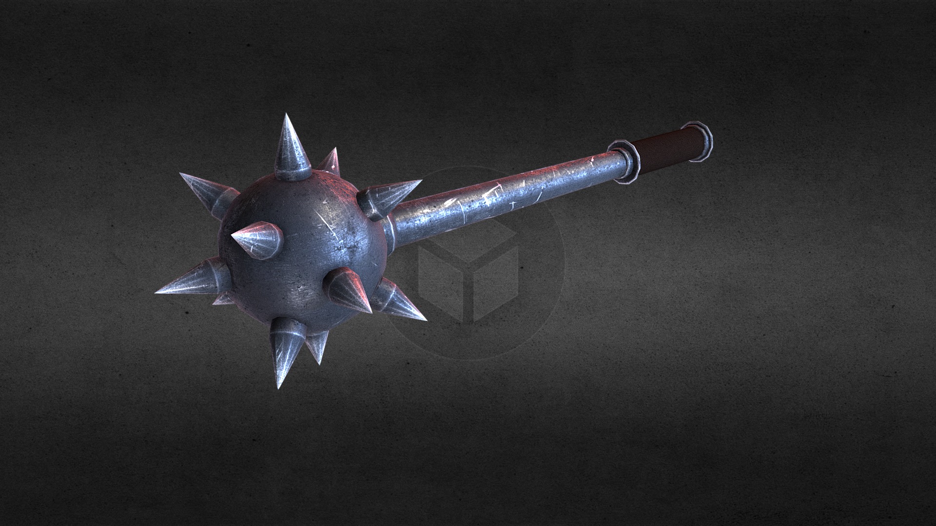 Medieval war mace low poly - Buy Royalty Free 3D model by Radju ...