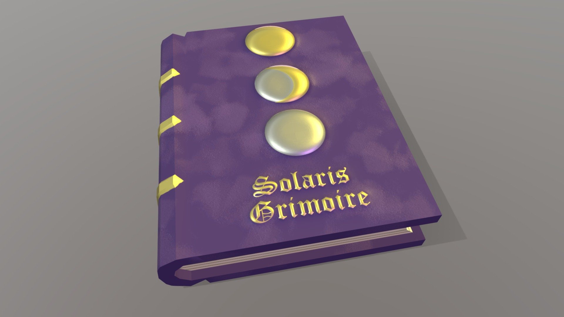 book 1 - Closed Book - 3D model by JakePavlovsky [1b5d49f] - Sketchfab