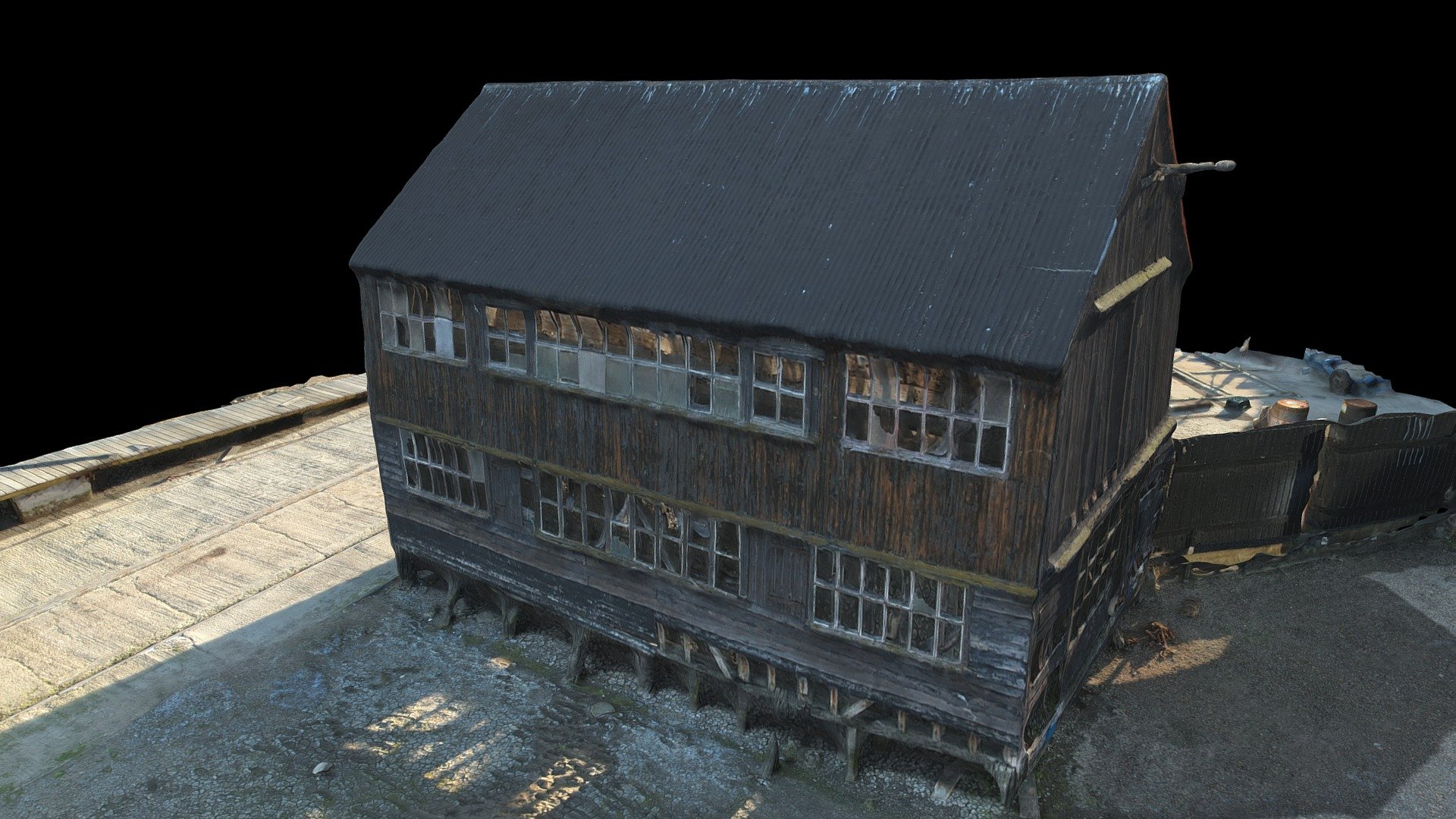 The Tollesbury Granary by Mike Olley - 3D model by Jim..... [1b5e403 ...